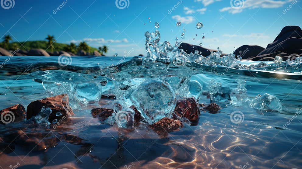 Every Drop Matters: Crystal Clear Inspiration. Created with Generative ... Every Drop Matters: Crystal Clear Inspiration. Created with Generative ...