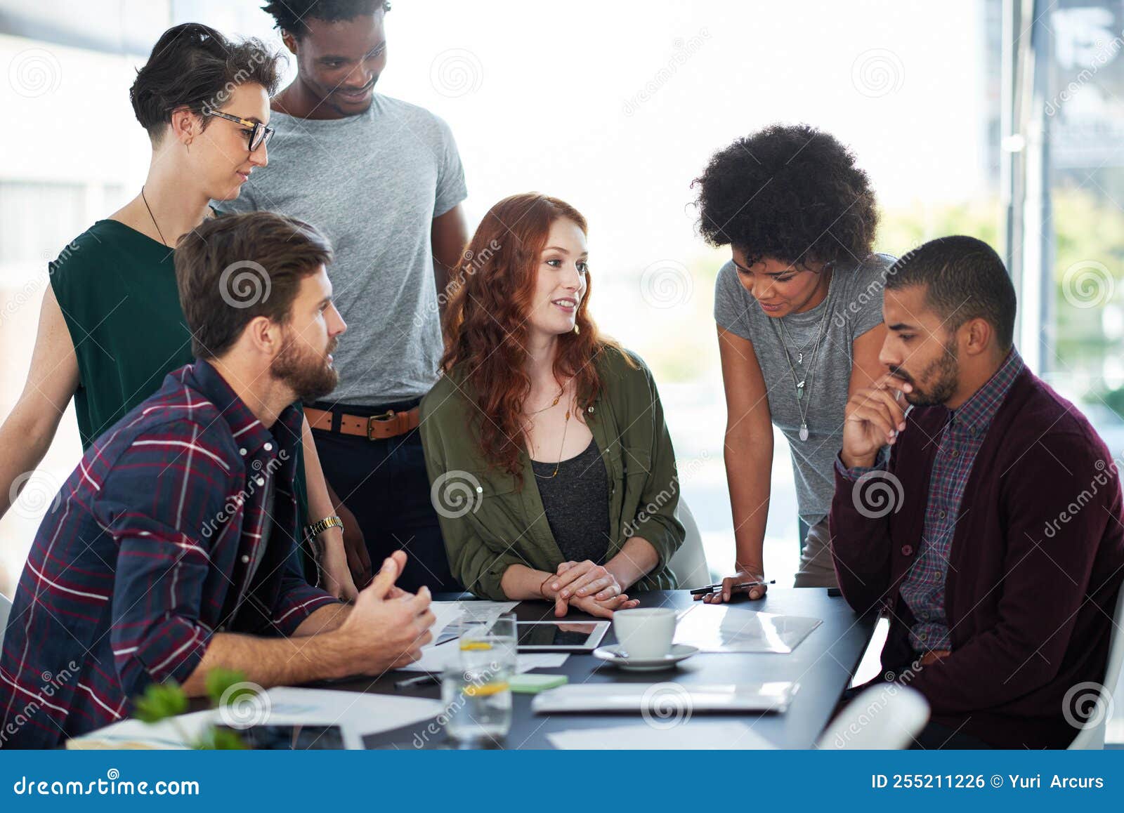 Every Member Holds a Dynamic Approach. a Group of Young Creatives ...