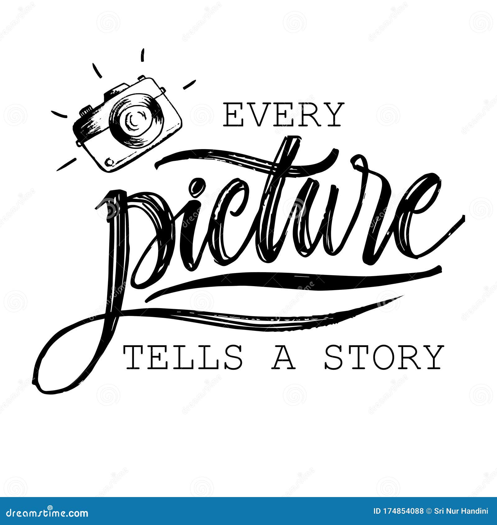 Every Picture Tells a Story. Stock Vector - Illustration of graphic ... Every Picture Tells a Story. Stock Vector - Illustration of graphic ...