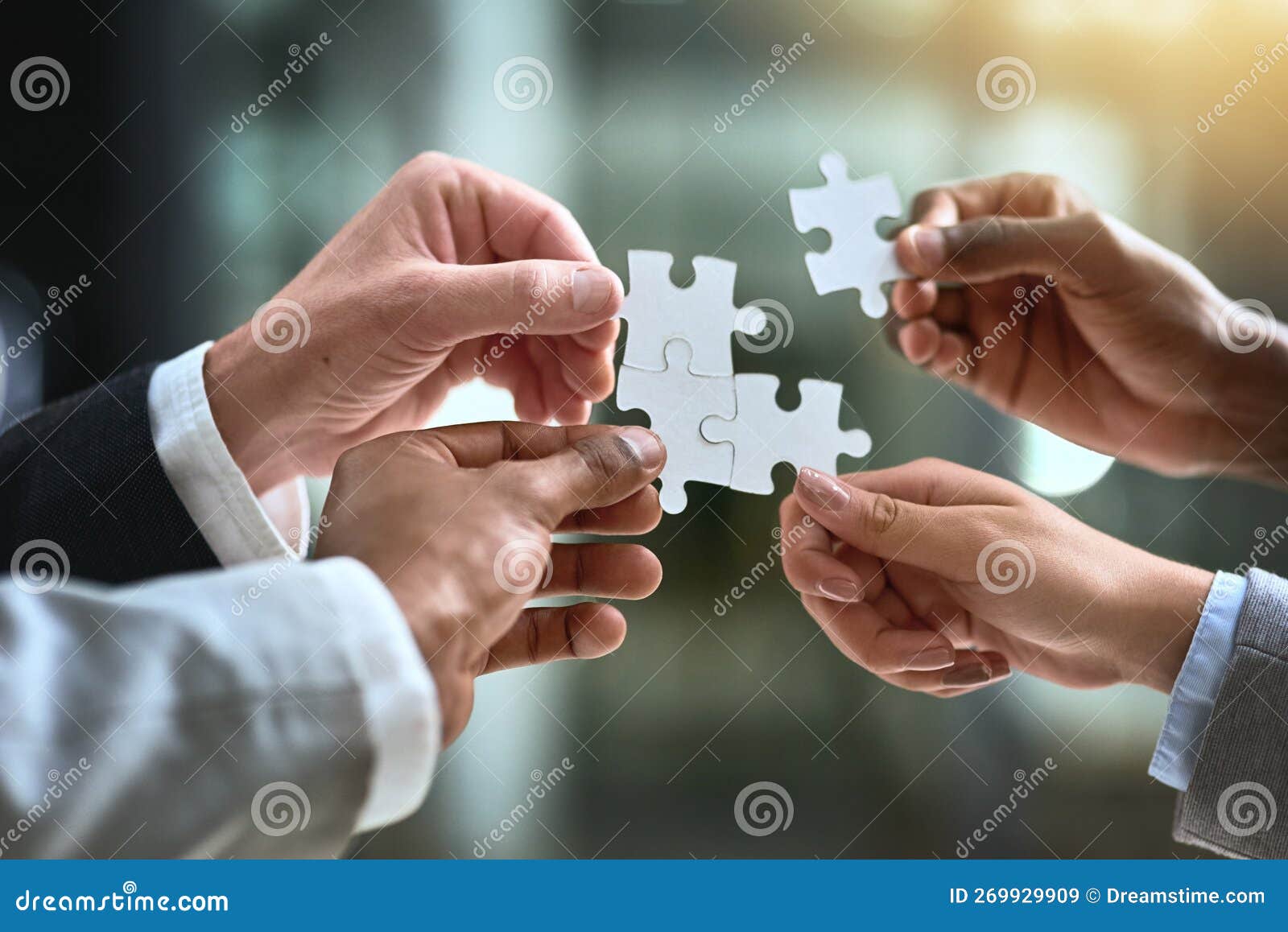 For Every Problem, Theres Also a Solution. a Group of Businesspeople ...