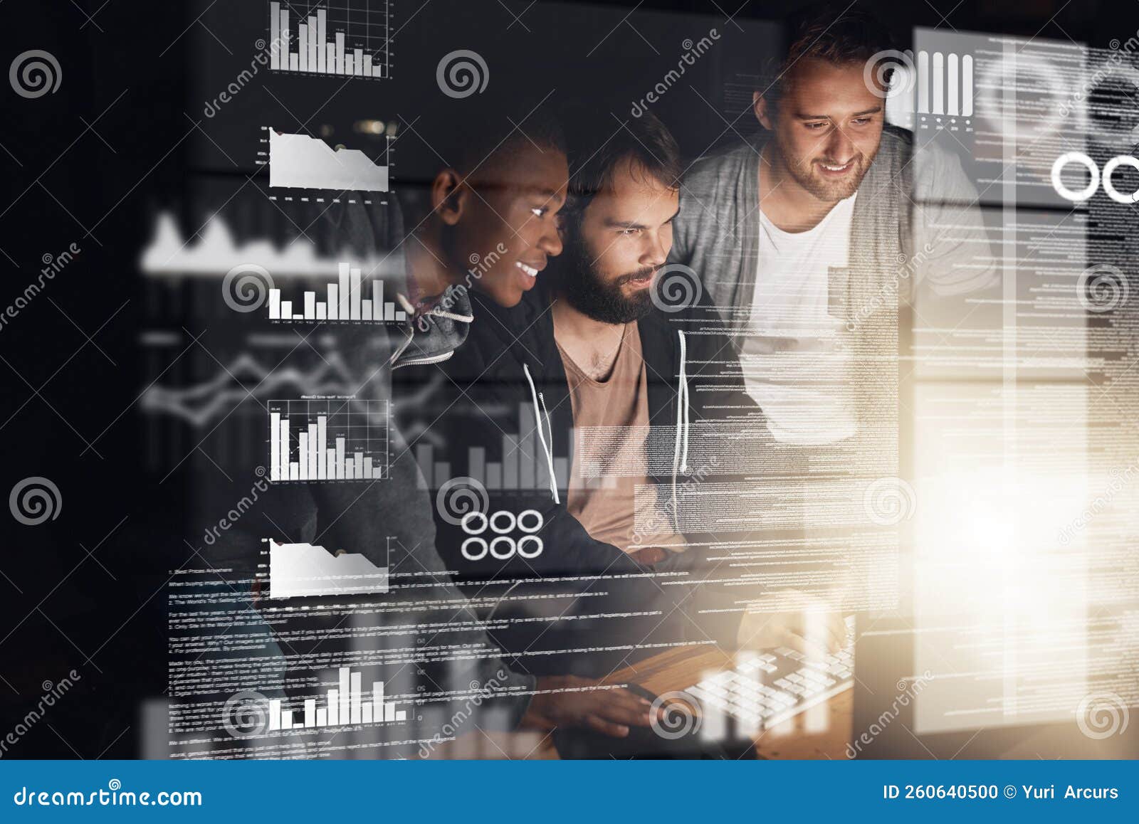 Every String of Code is Important. Young Computer Programmers Working ...