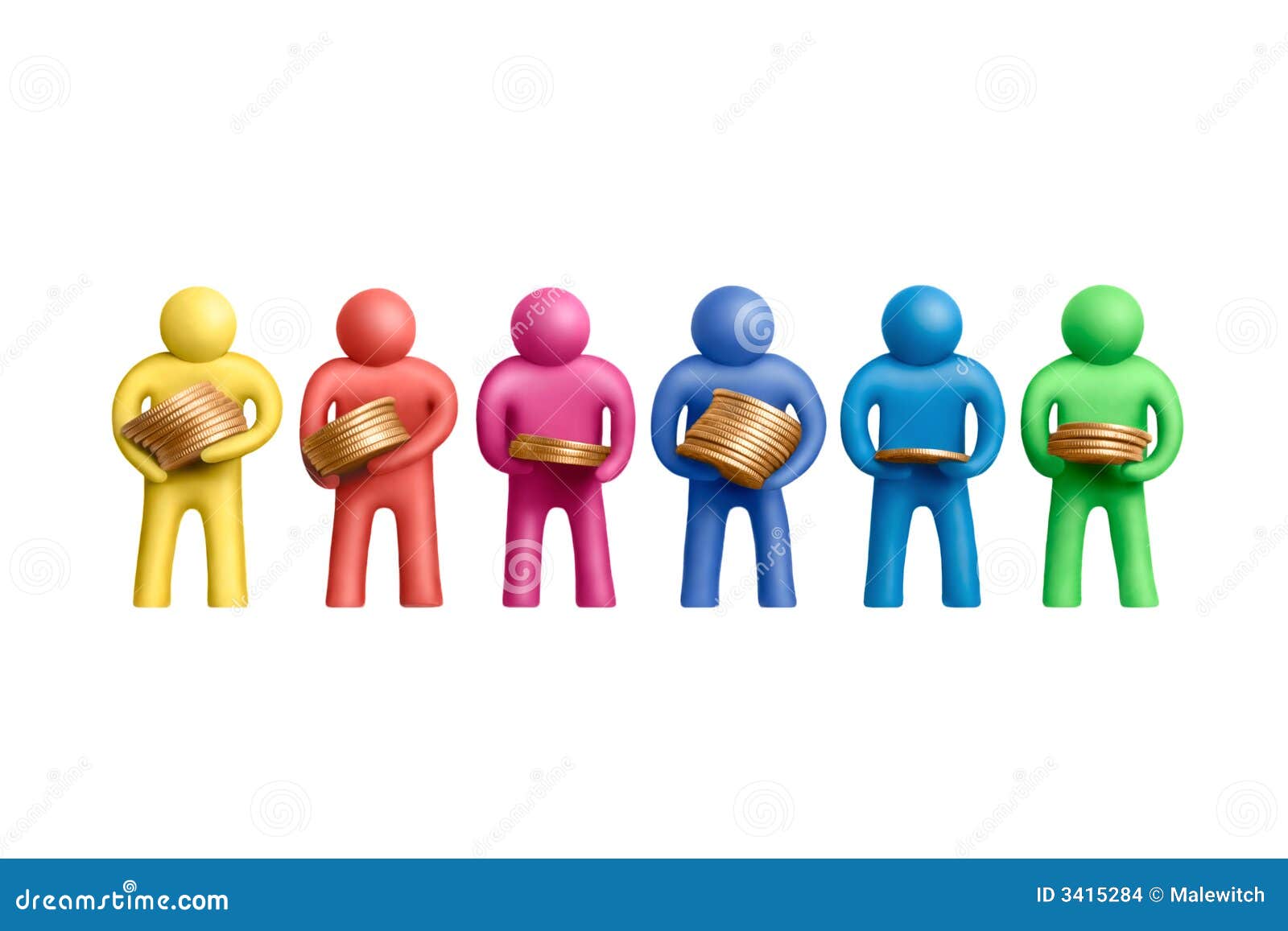 Everybody Is Different 1 Stock Images - Image: 3415284