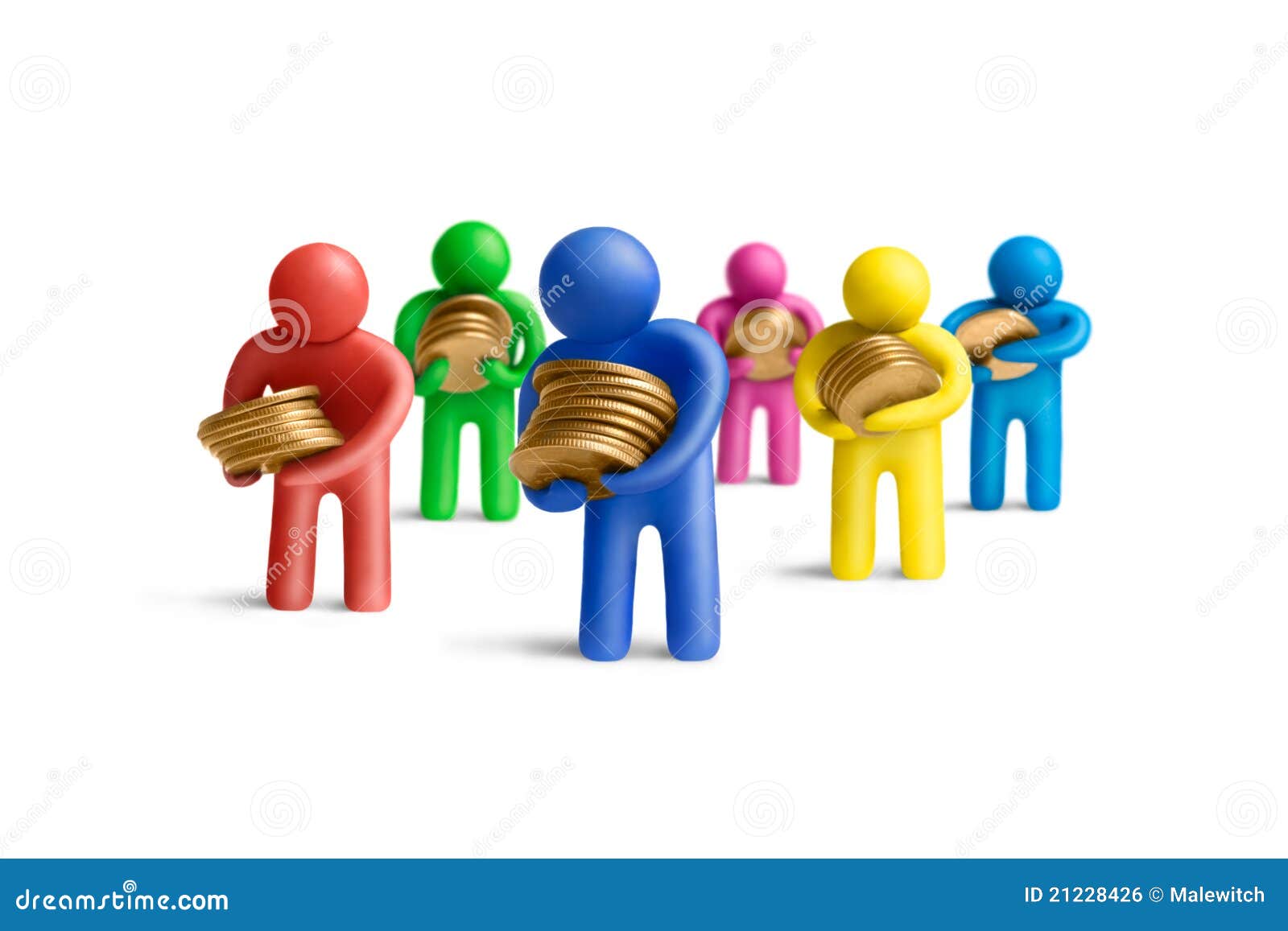 Everybody is different 2 stock illustration. Illustration of diversity ...