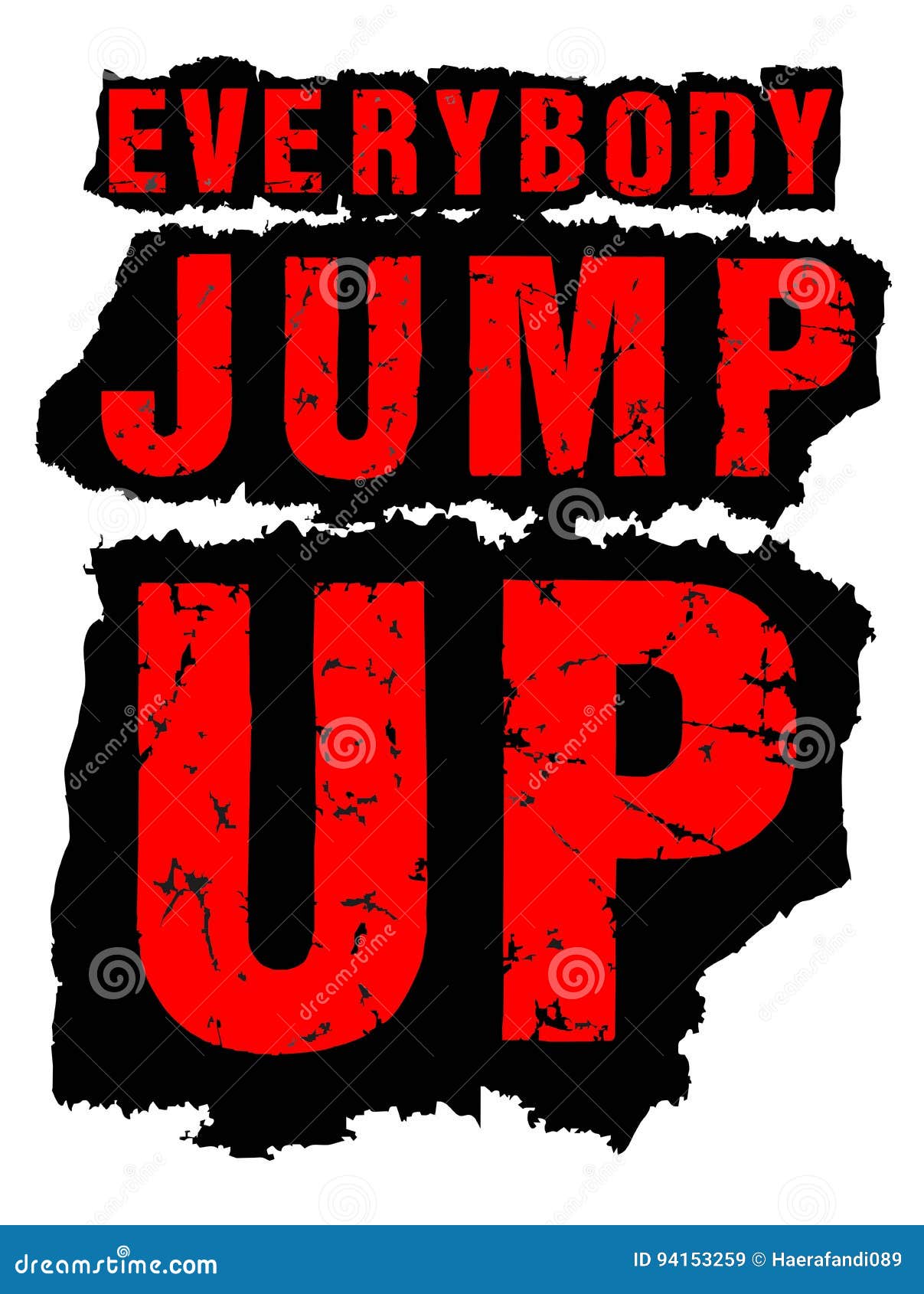 Everybody Jump Up, Vector Image Royalty-Free Stock Photography ...