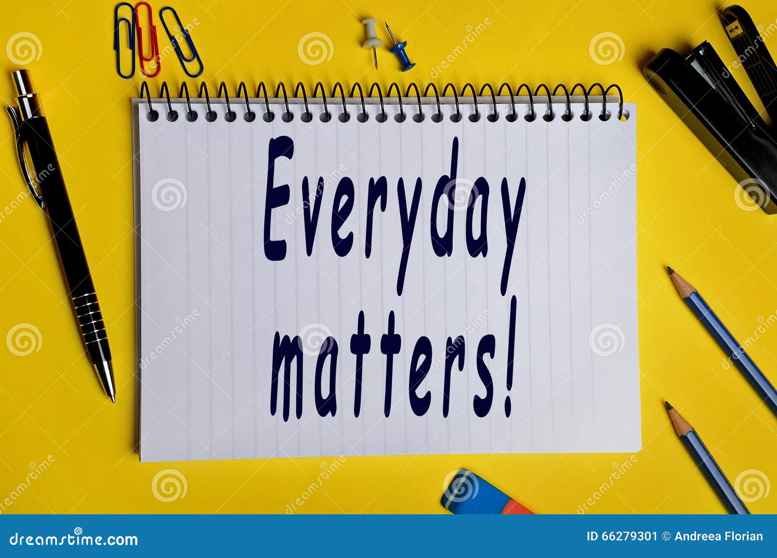 Everyday matters words stock image. Image of enjoyment - 66279301