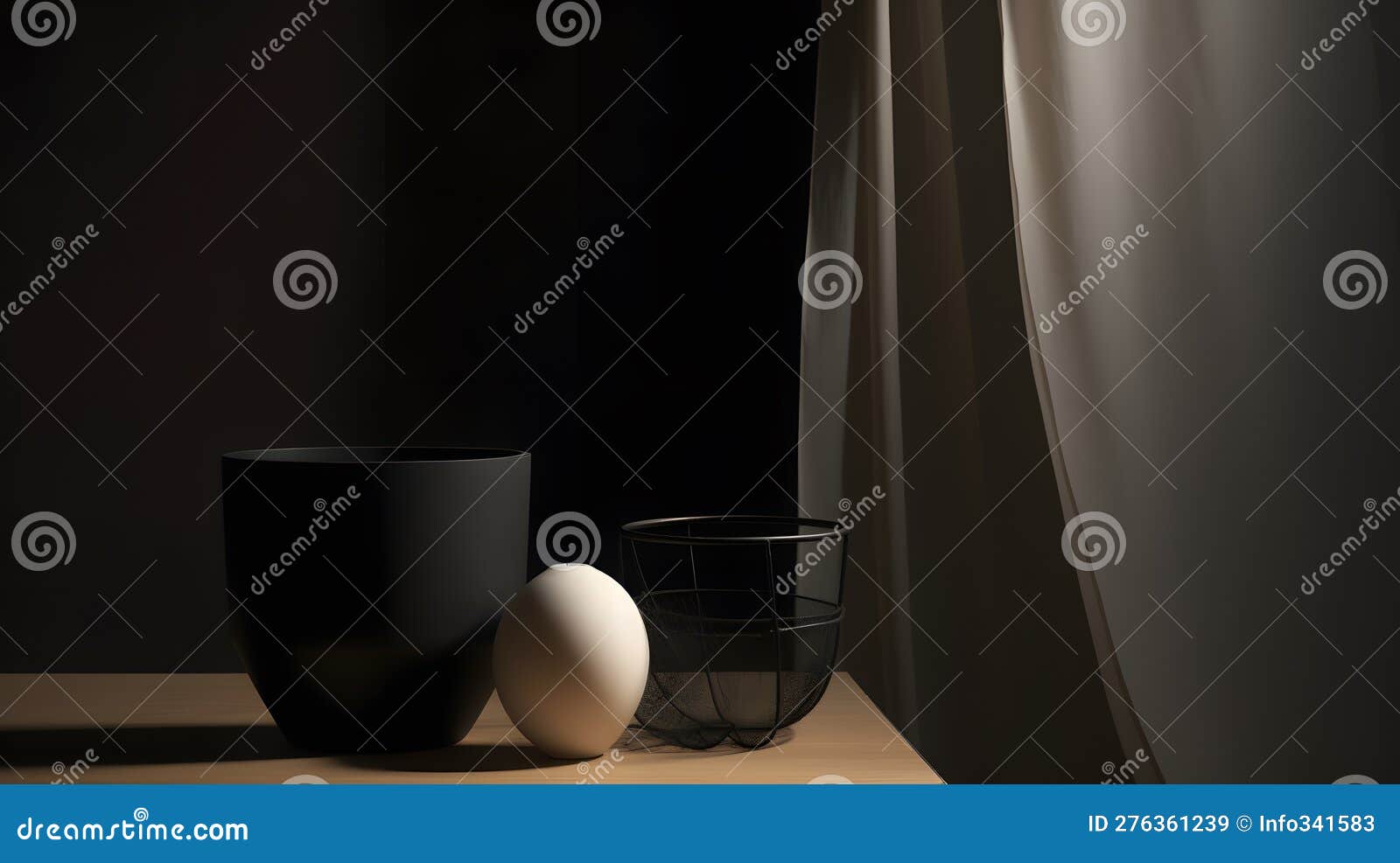 Everyday Objects Minimalism Contrasts Simplicity--upbet One Created ...