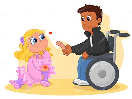 Everyone Can Need Help Vector Stock Vector - Illustration of disabled ...
