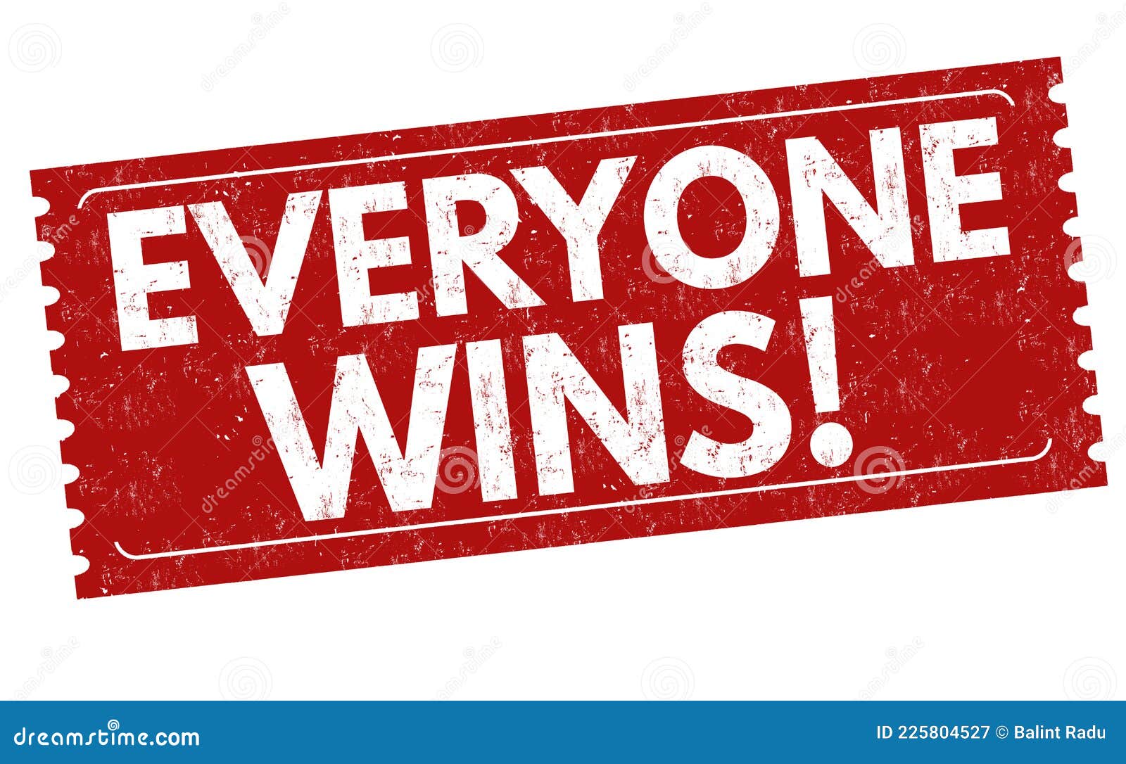 Everyone Wins On White Royalty-Free Stock Photography | CartoonDealer ... Everyone Wins On White Royalty-Free Stock Photography | CartoonDealer ...