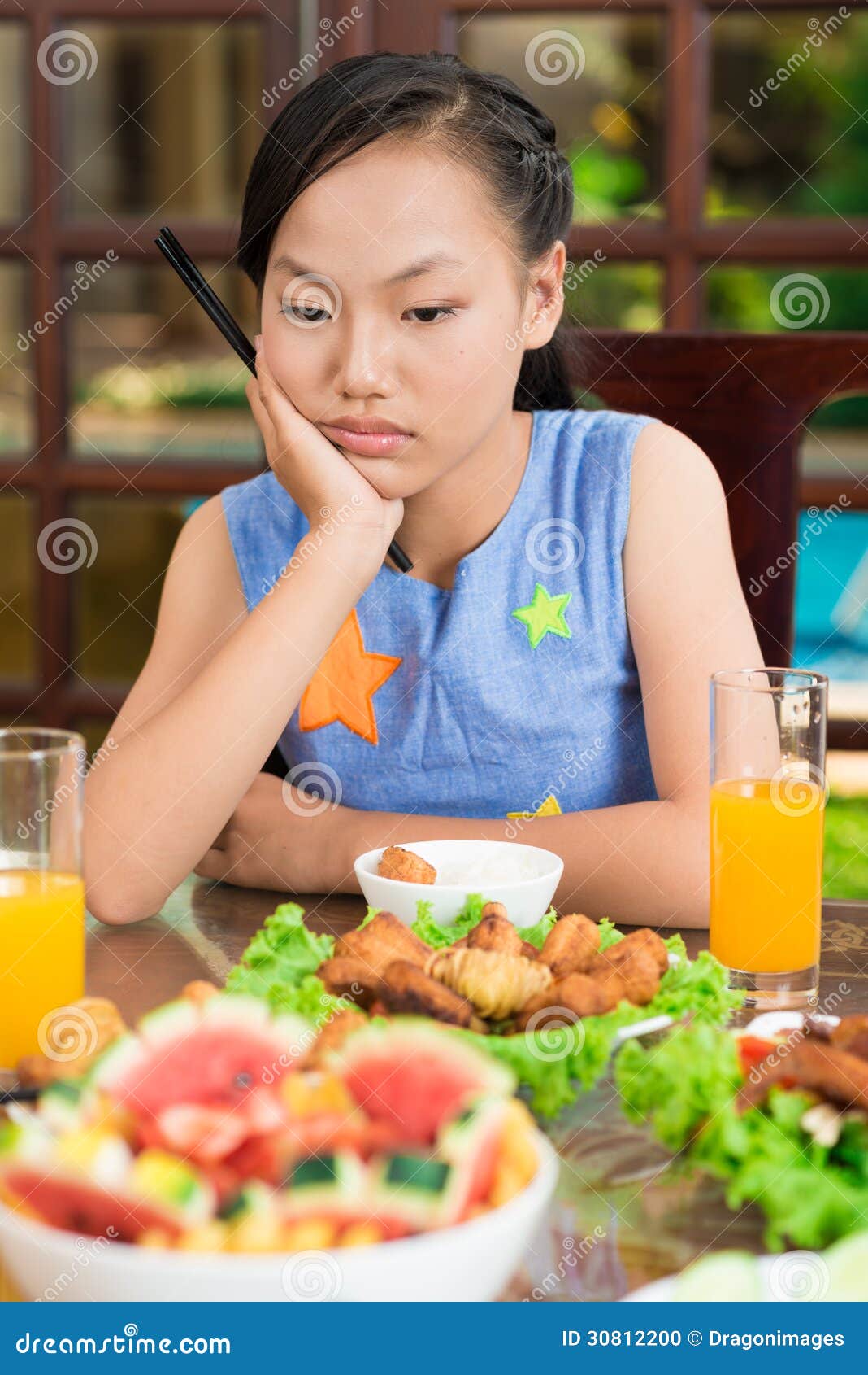 Everything is so boring! stock photo. Image of seated - 30812200