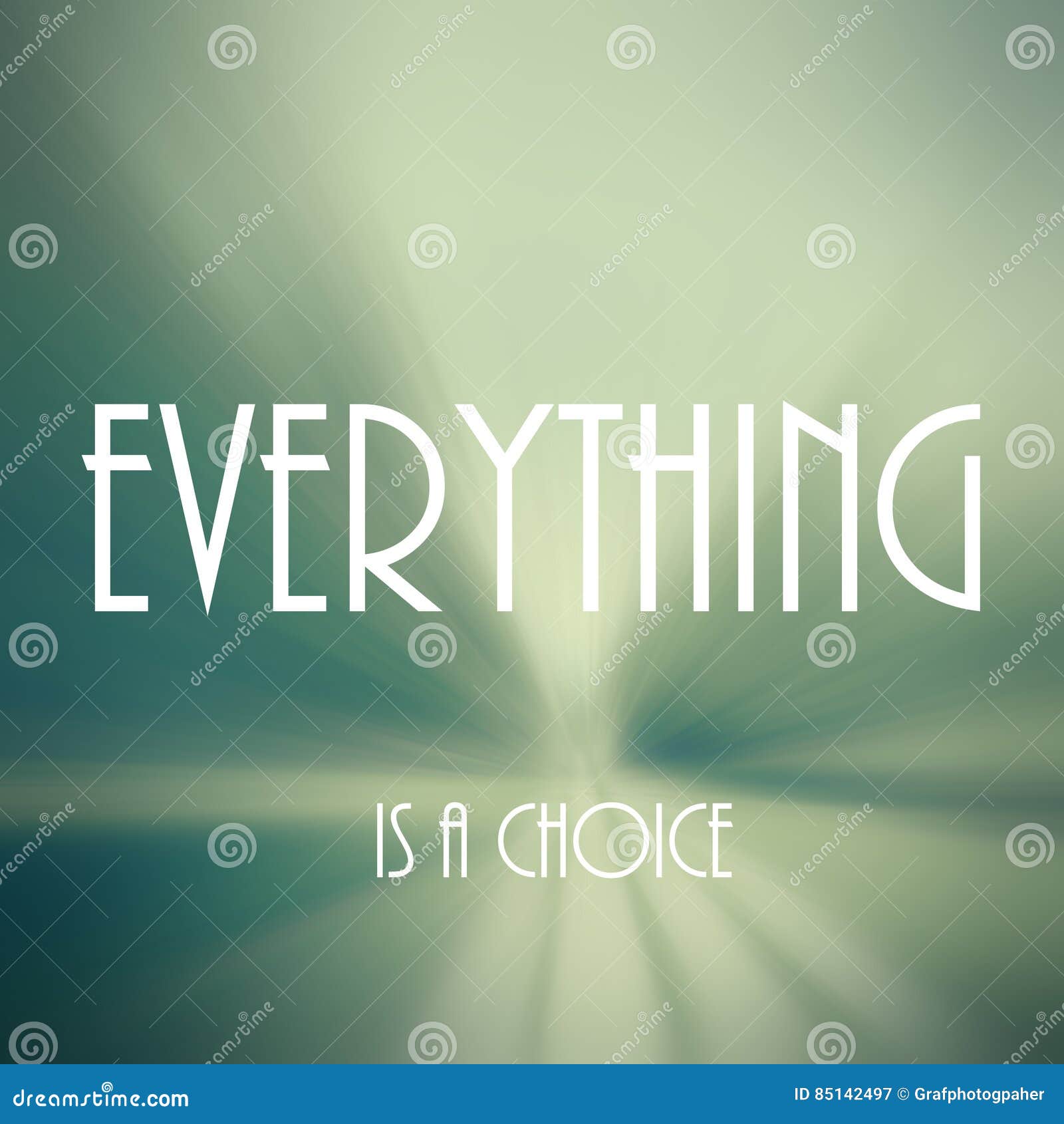 Everything is a choice stock illustration. Illustration of road - 85142497