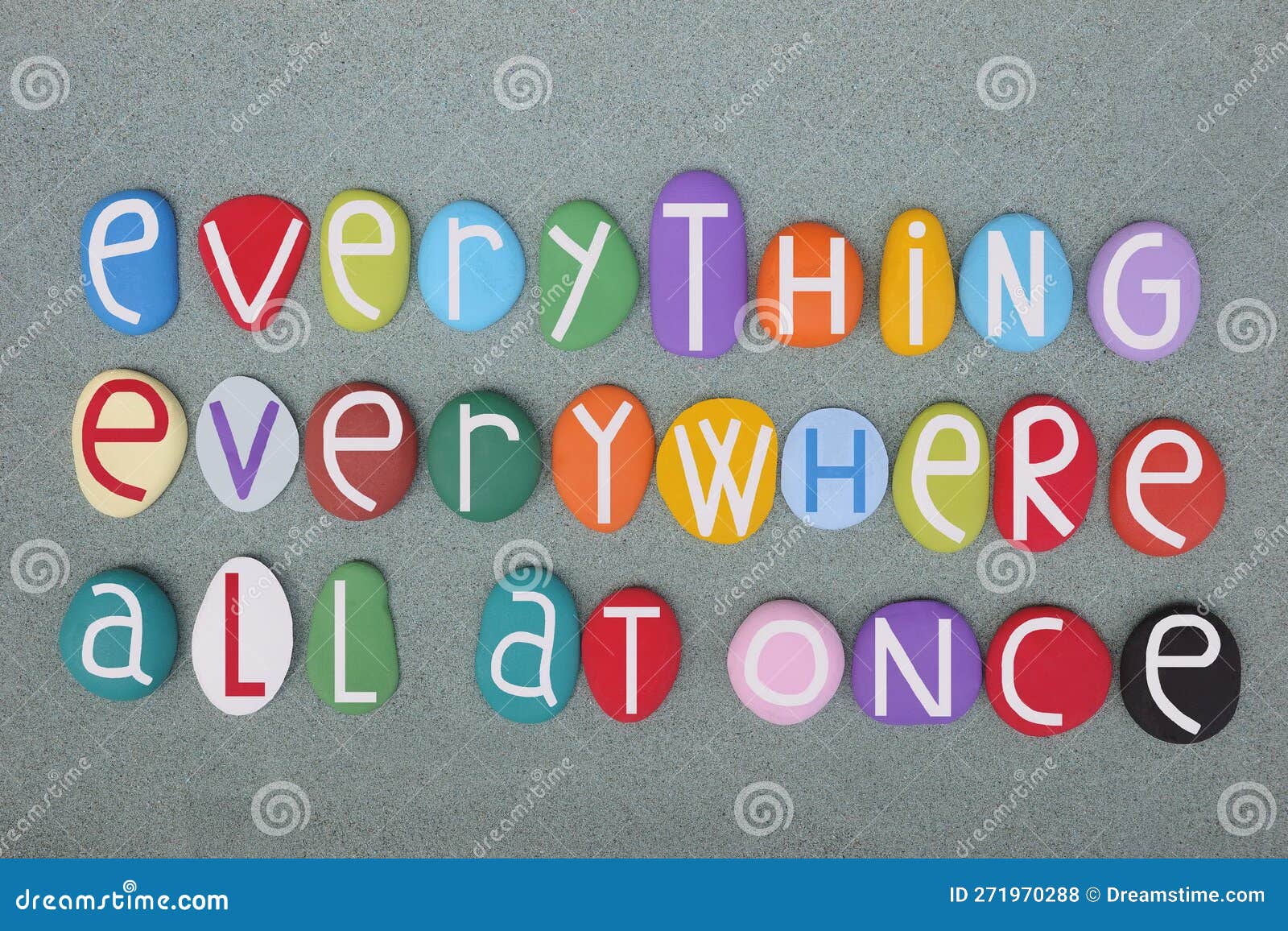 Everything, Everywhere, All at Once, Creative Slogan Composed with ...