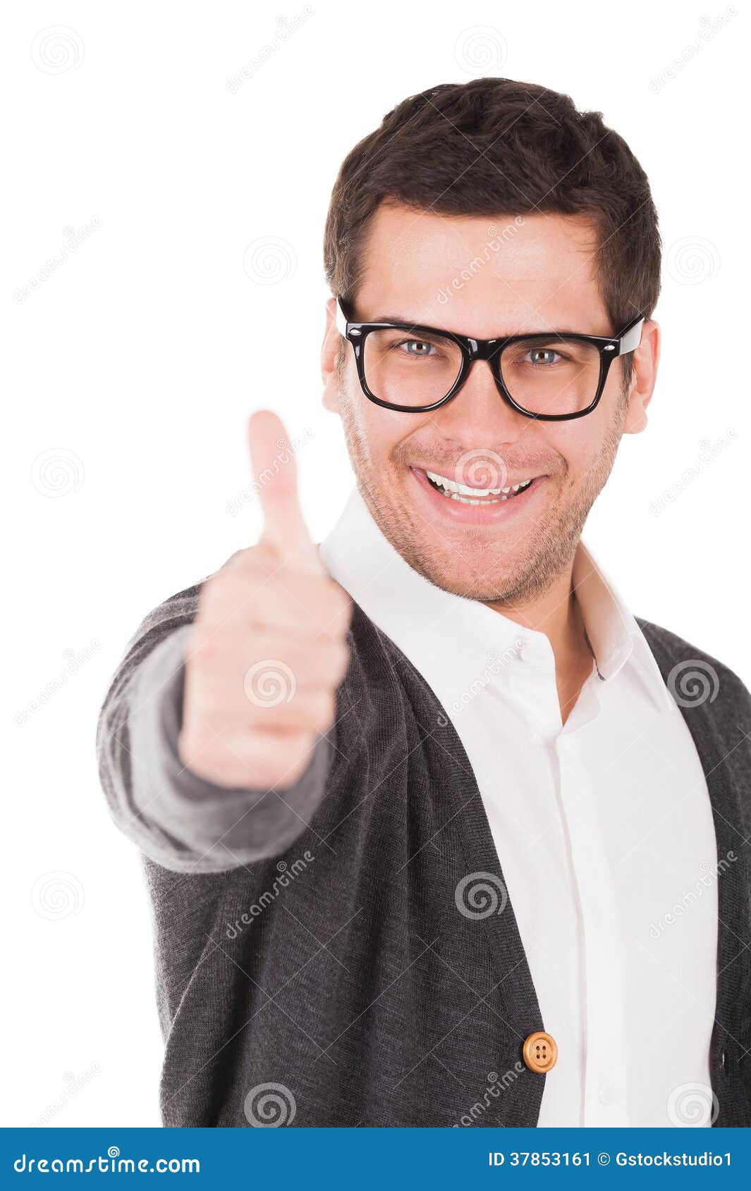 Everything is good! stock image. Image of adult, outstretched - 37853161