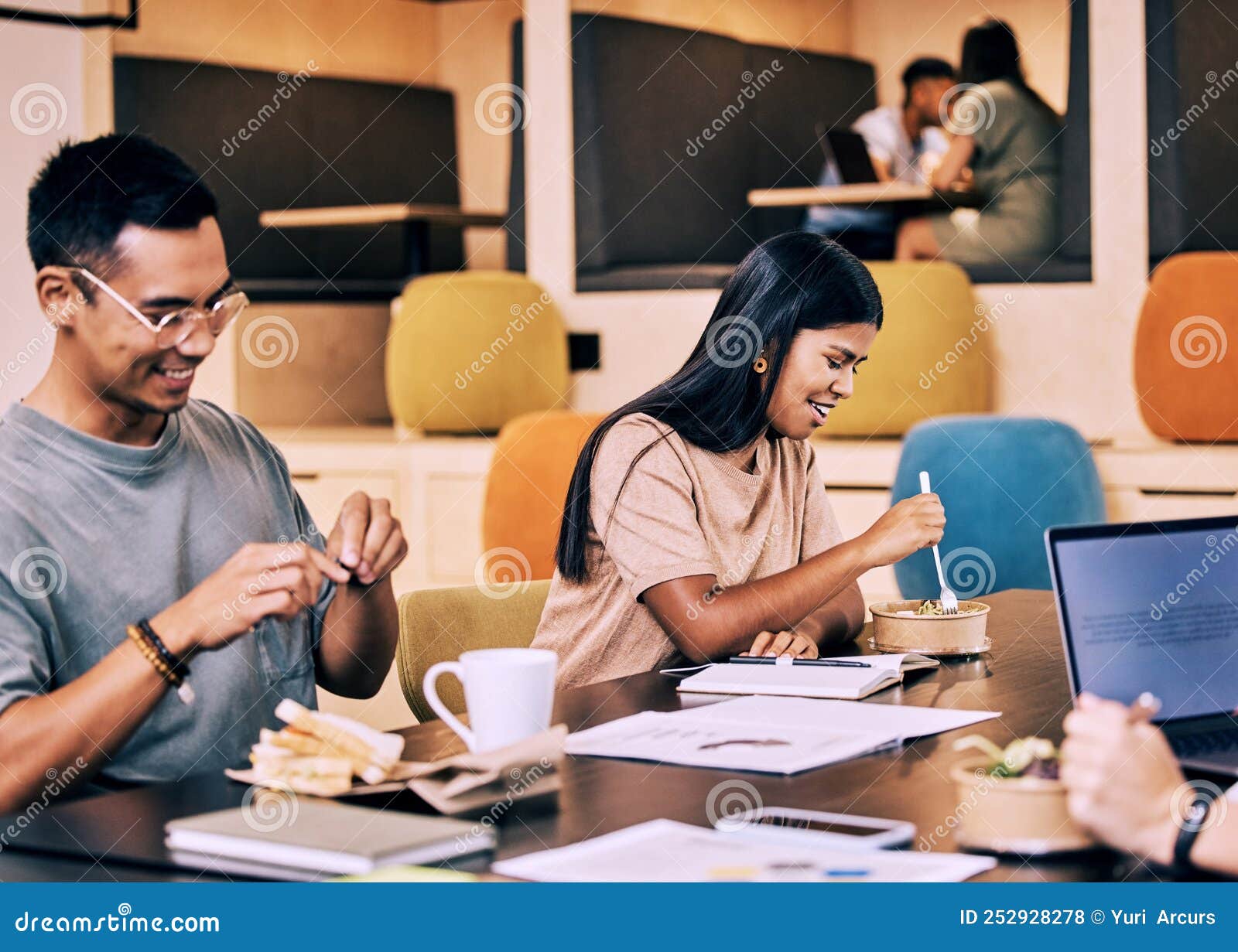 This is Everything I Need Right Now. a Group of People Eating and ...