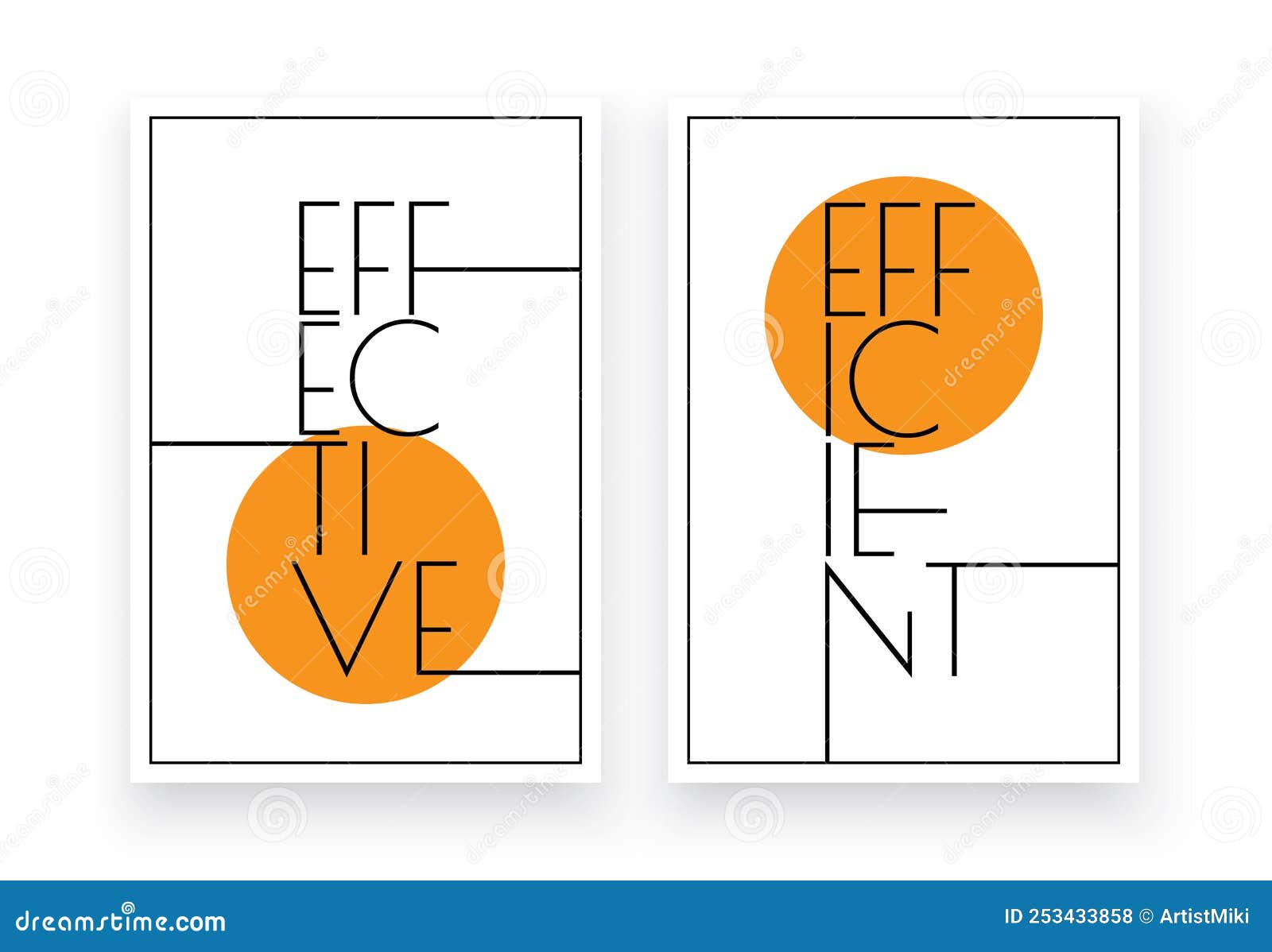 Effective Efficient, Vector Stock Vector - Illustration of couple ...