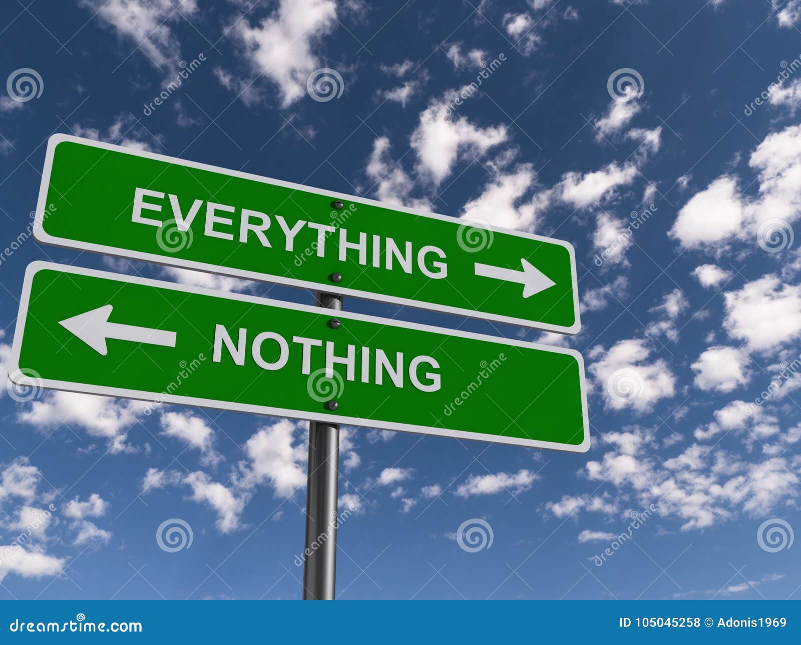 Everything and nothing stock photo. Image of background - 105045258