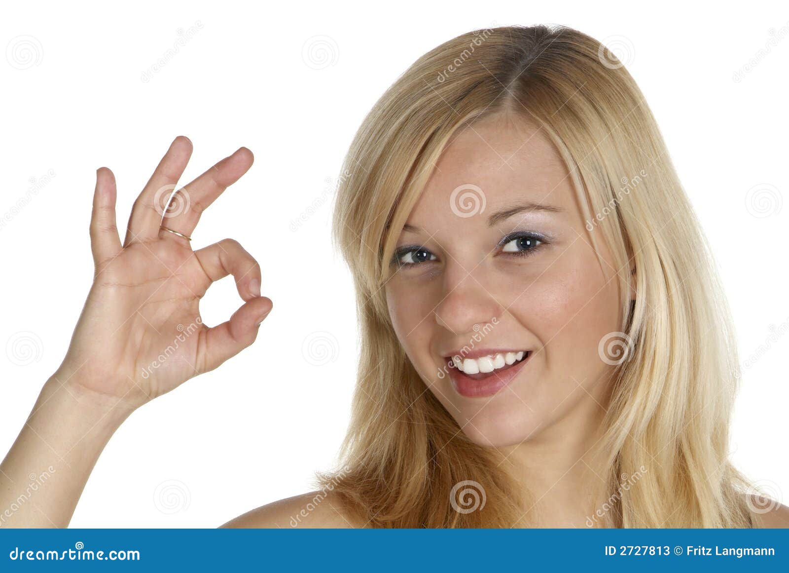 Everything ok stock image. Image of face, lady, nonchalant - 2727813