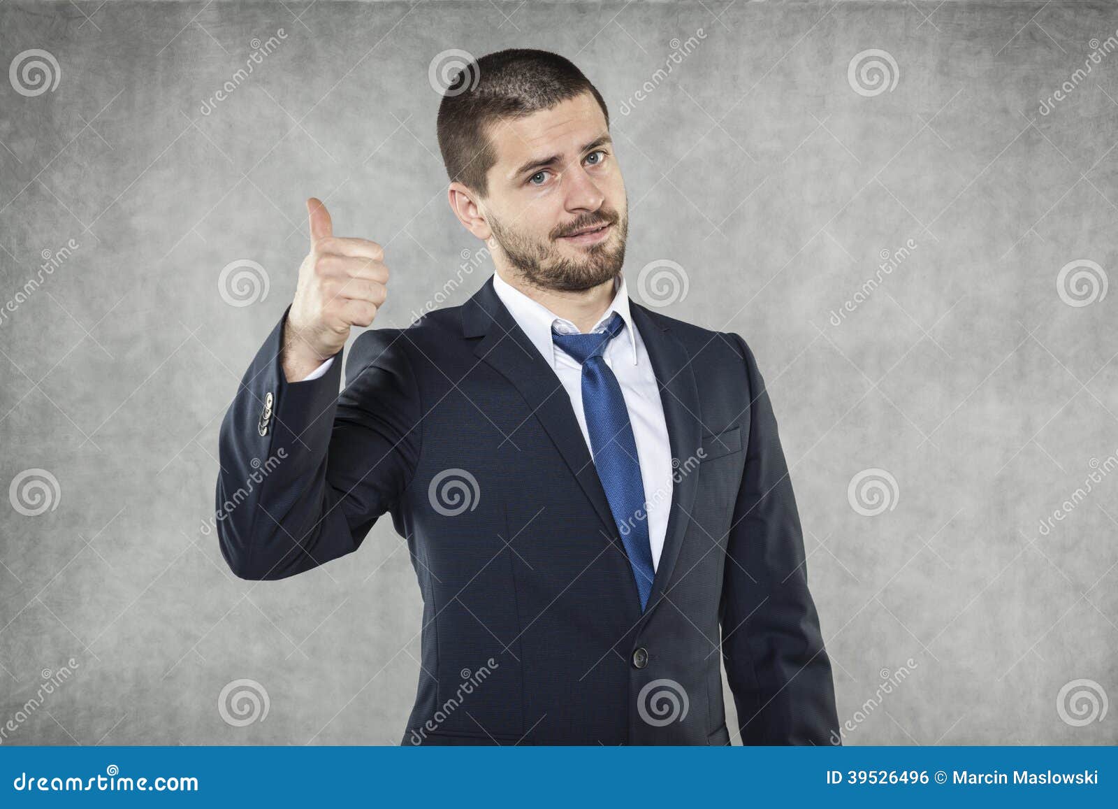 Everything OK, Happy Business Man Stock Photo - Image of lifestyle ...