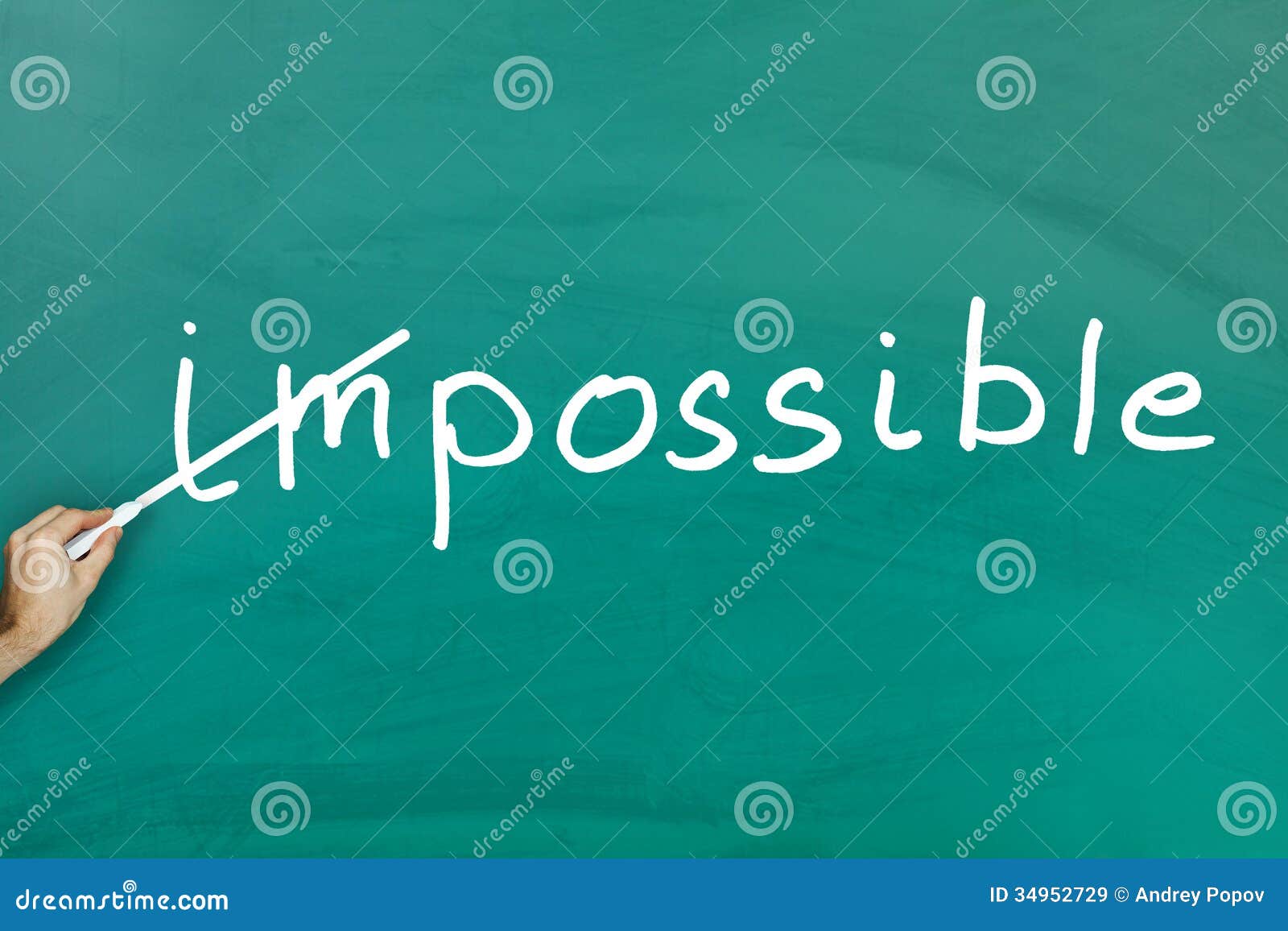 Everything is Possible Concept Stock Image - Image of incentive ...
