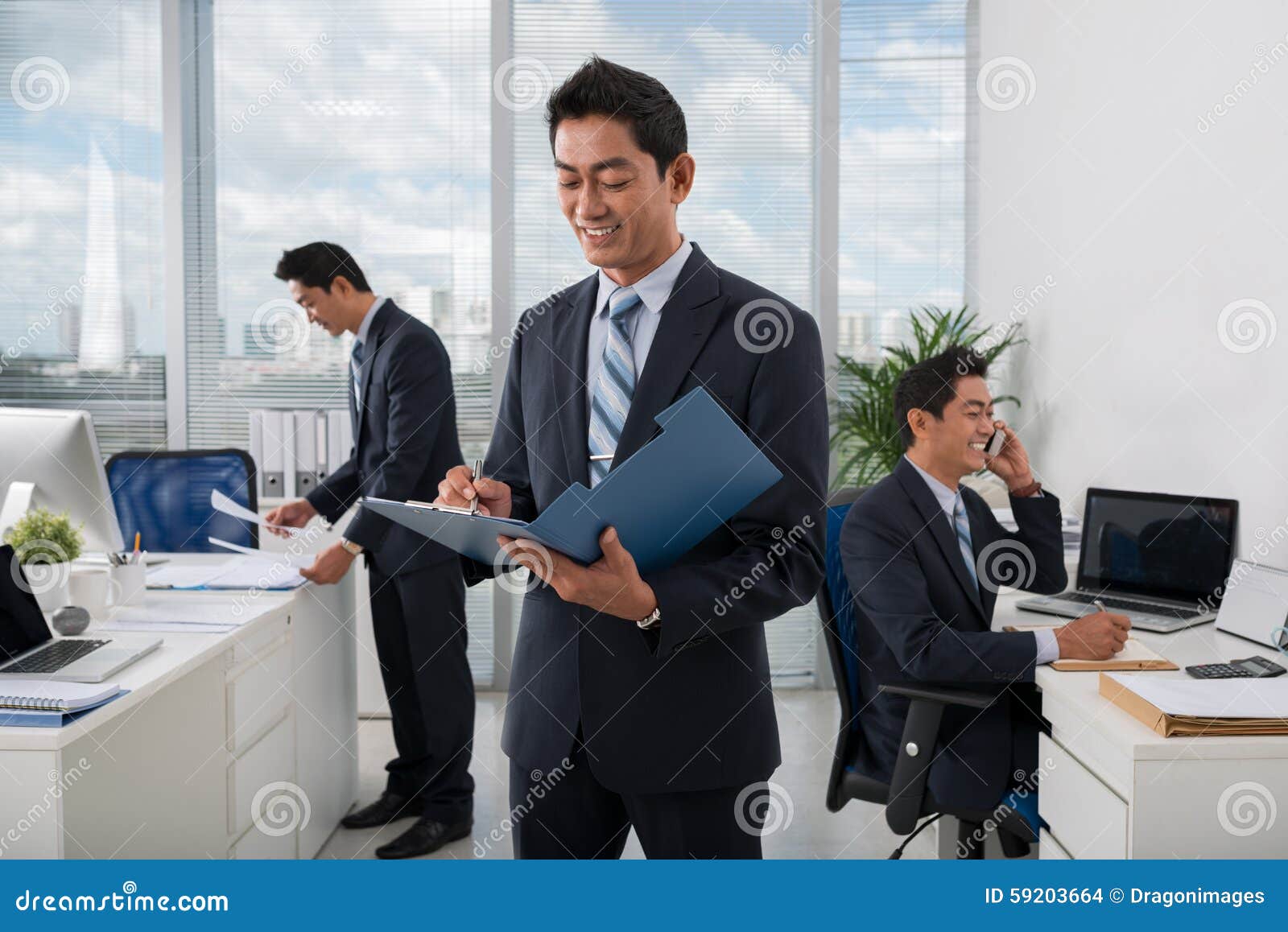 Everything under control stock photo. Image of male, efficiency - 59203664