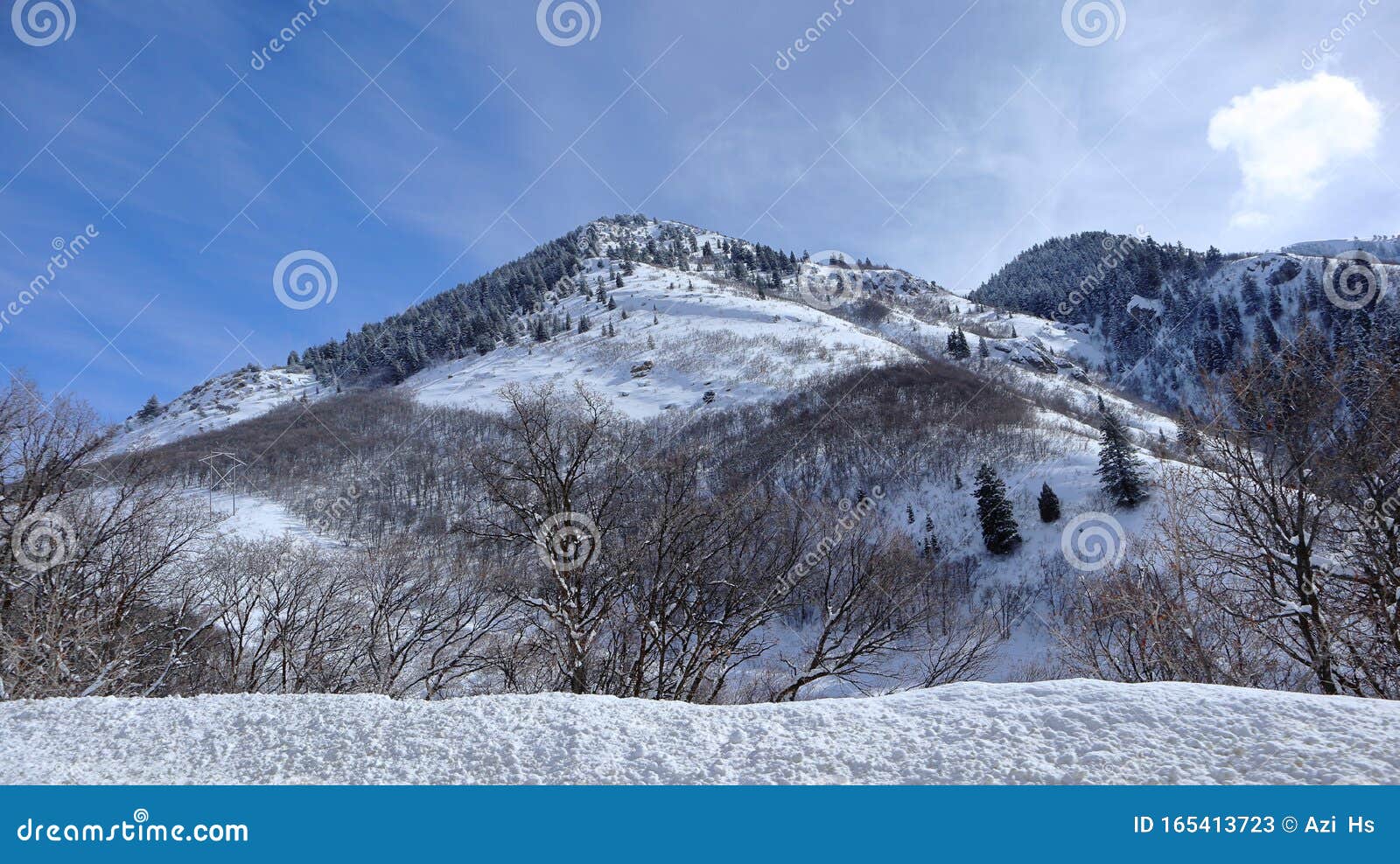 Winter is Coming and Snow ! Stock Image - Image of mountains, snow ...