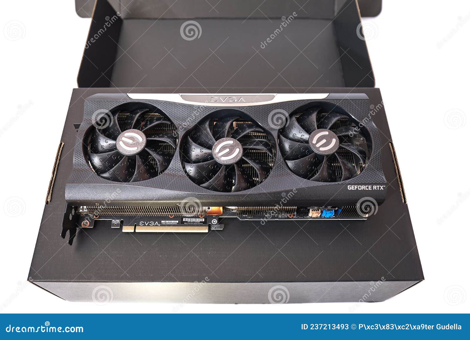 EVGA Geforce RTX 3090 Nvidia GPU Display Editorial Stock Photo - Image ...