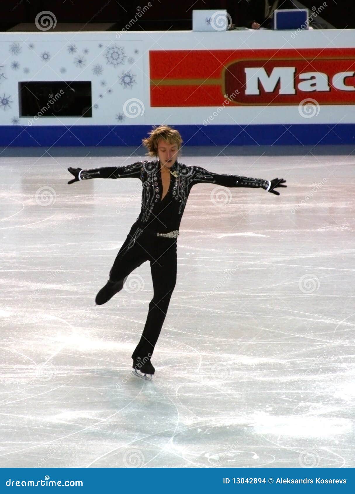 Evgeni Plushenko (Russia) editorial stock image. Image of skater - 13042894