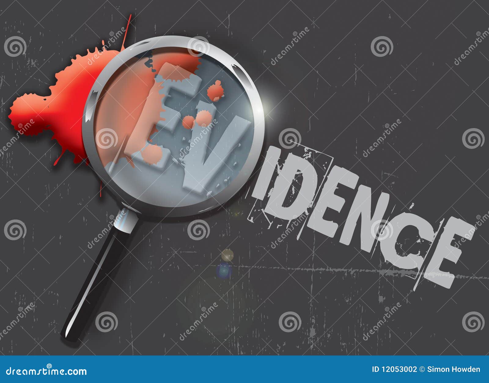 Evidence Stock Illustration | CartoonDealer.com #12053002