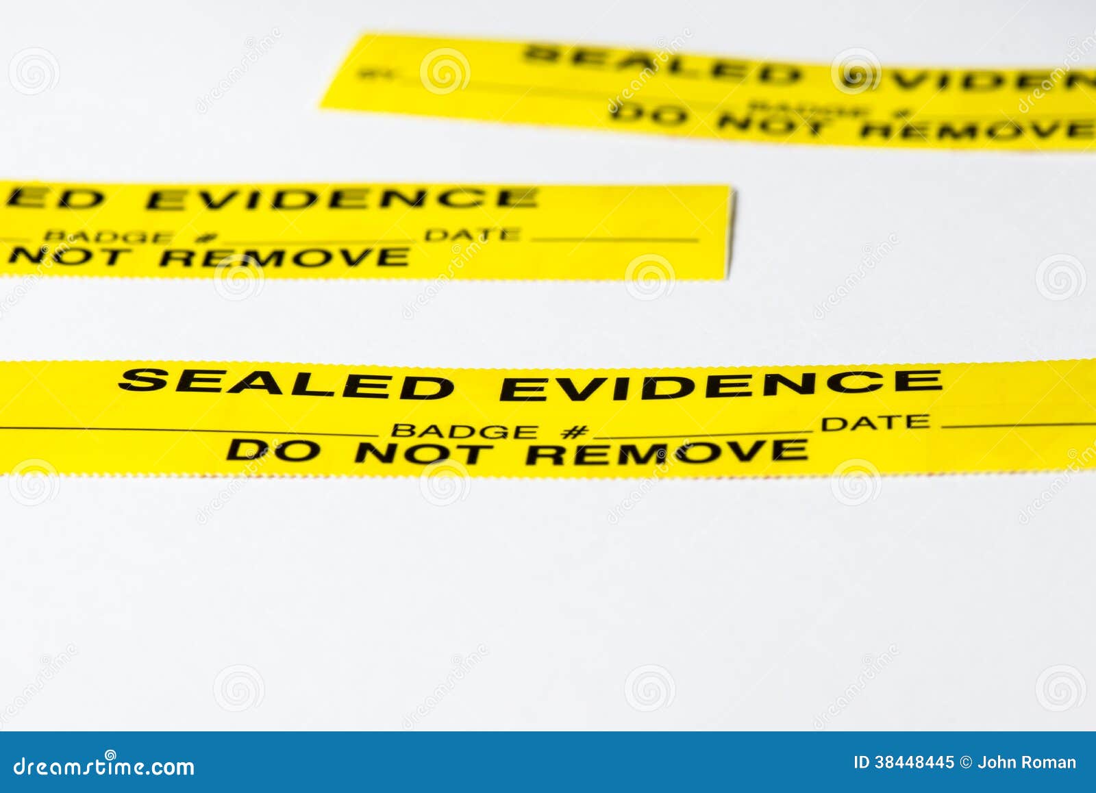 Evidence stock image. Image of sealed, murder, police - 38448445