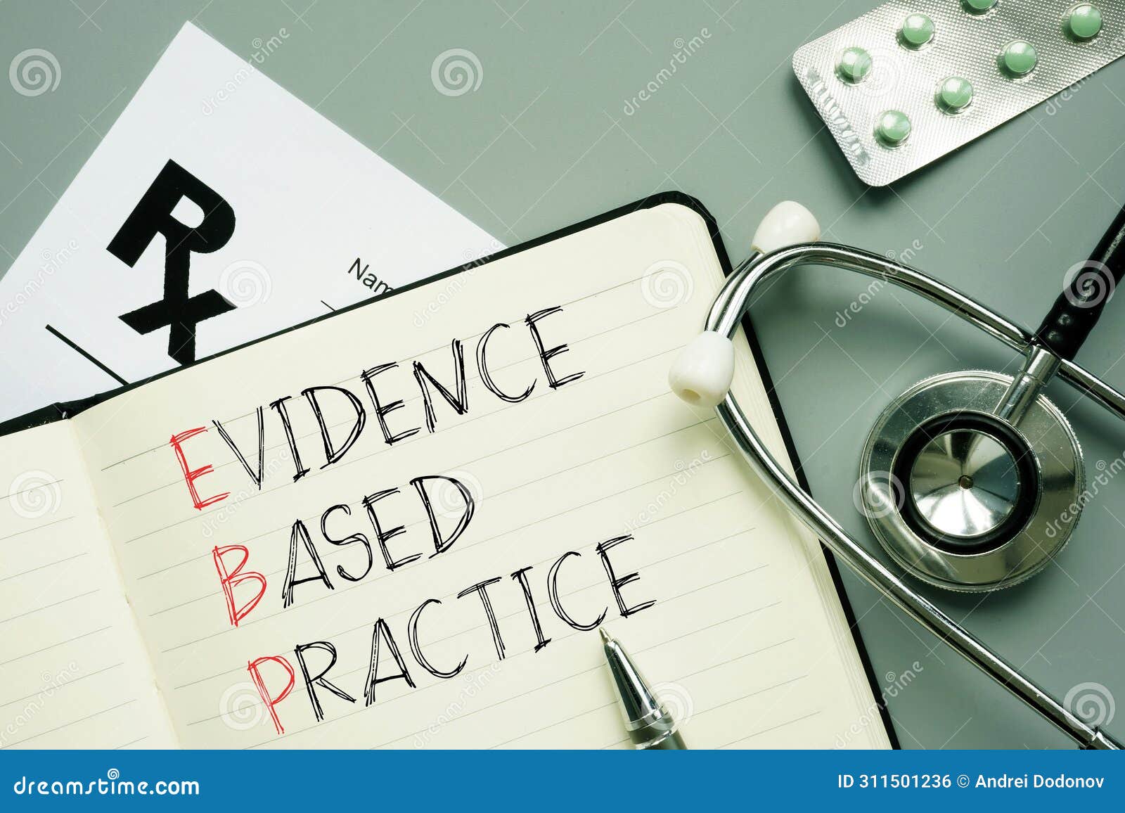Evidence Based Practice EBP is Shown Using the Text Stock Photo - Image ... Evidence Based Practice EBP is Shown Using the Text Stock Photo - Image ...