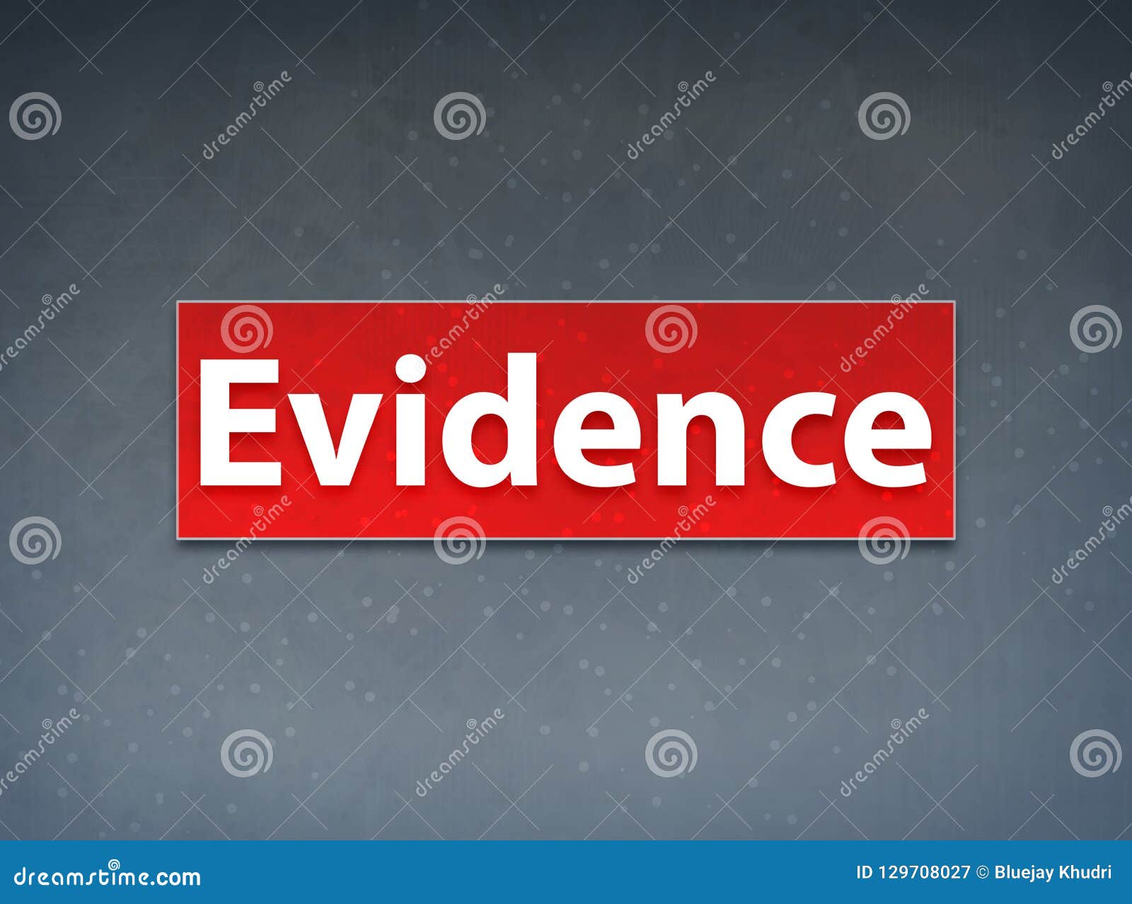 Evidence Red Banner Abstract Background Stock Illustration ...