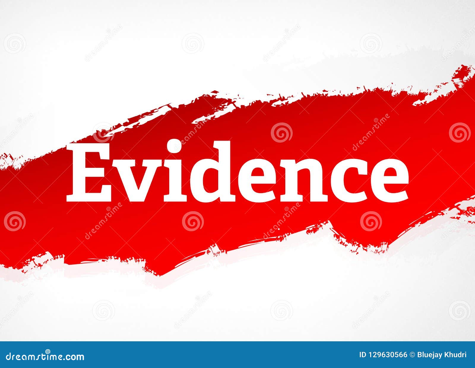Evidence Red Brush Abstract Background Illustration Stock Illustration ...