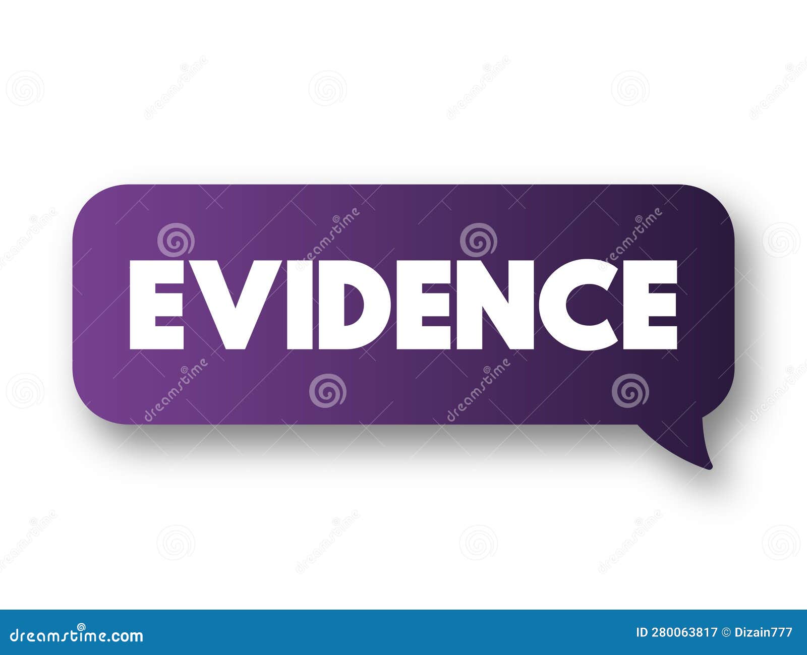 Evidence Text Message Bubble Concept for Presentations and Reports ...