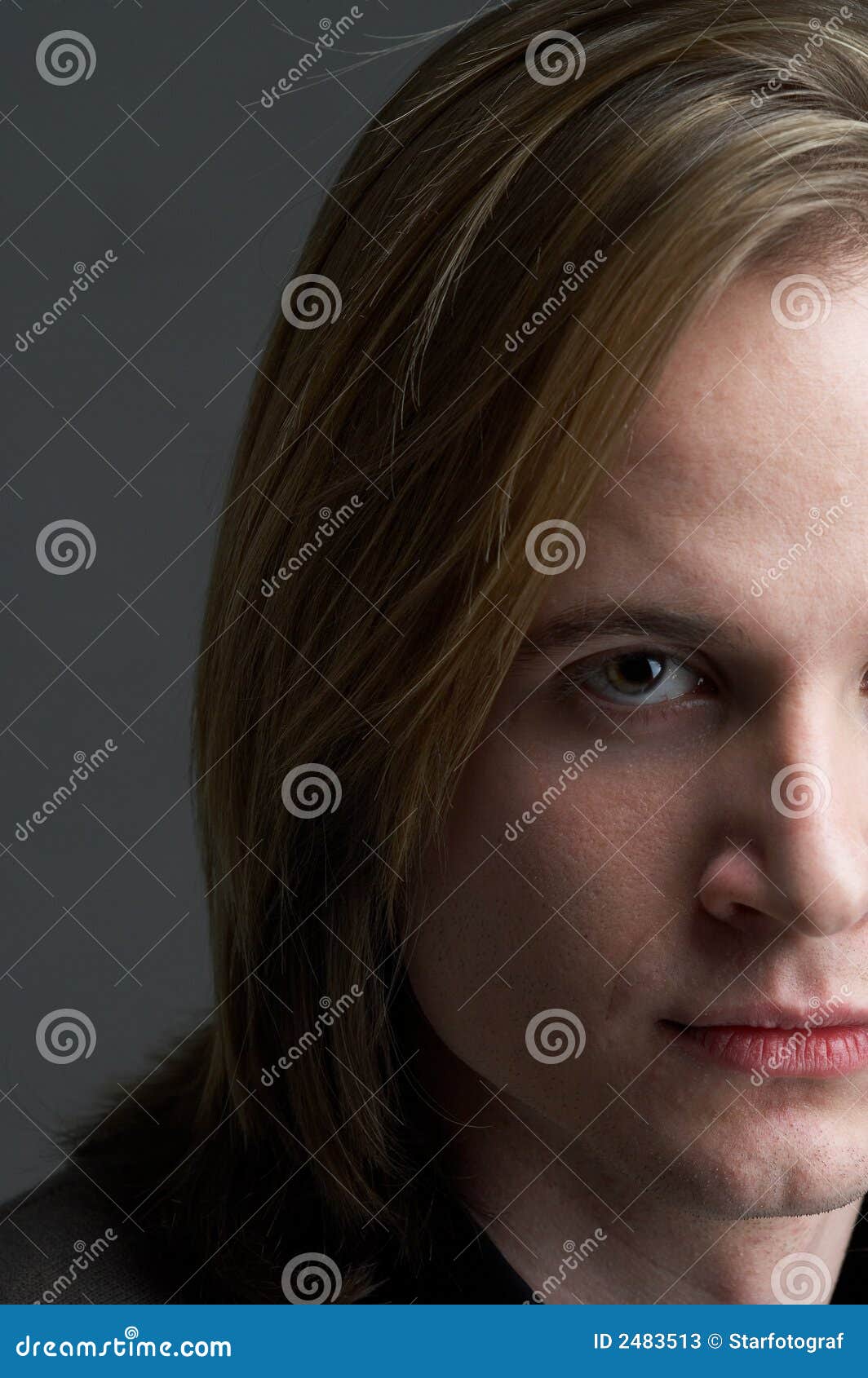 Evil stock image. Image of selfconfidence, portrait, flirt - 2483513