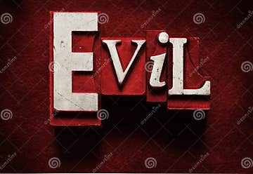 Evil stock image. Image of wrong, hate, sinister, vintage - 5087215