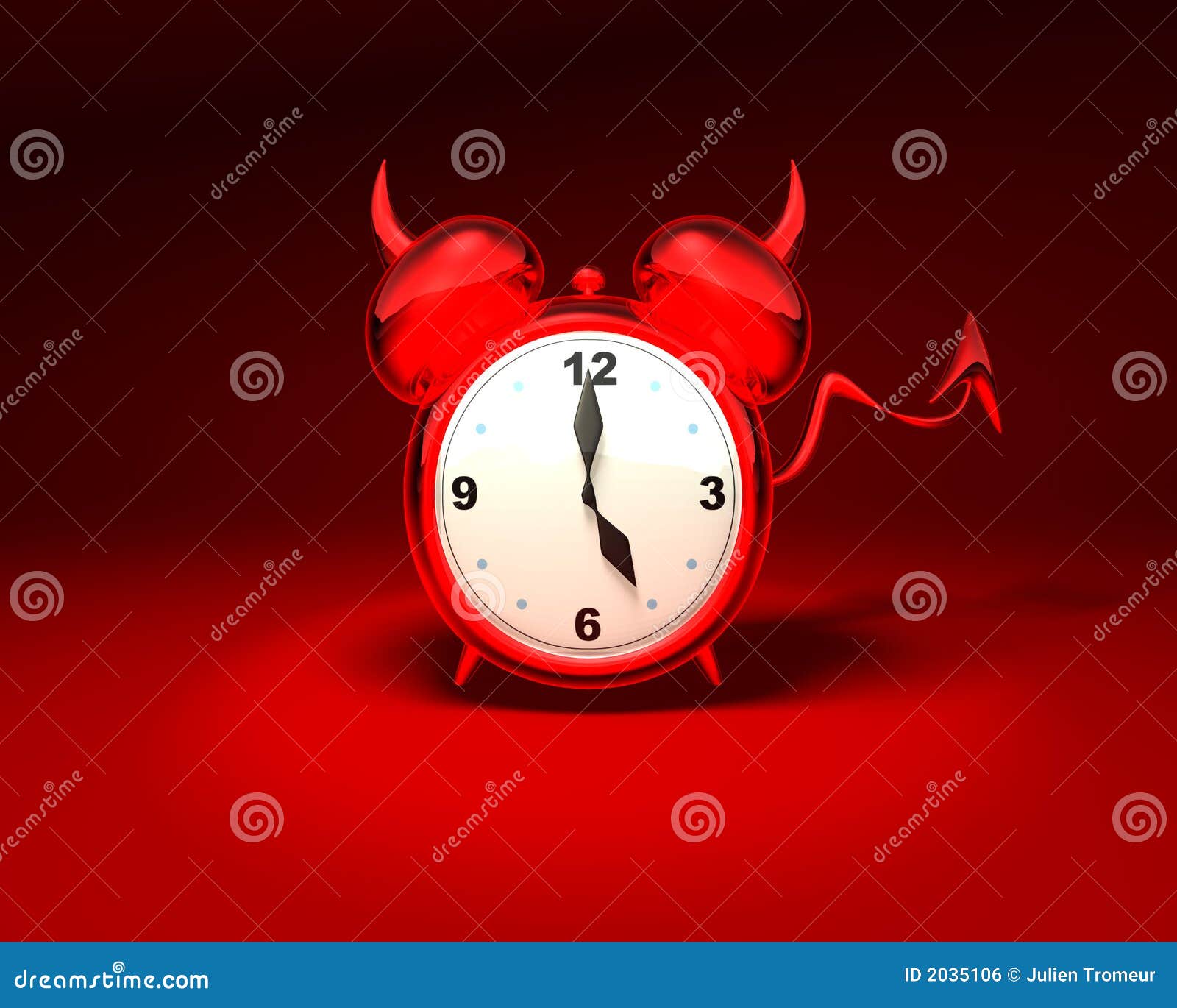 Evil Alarm Clock Picture. Image: 2035106