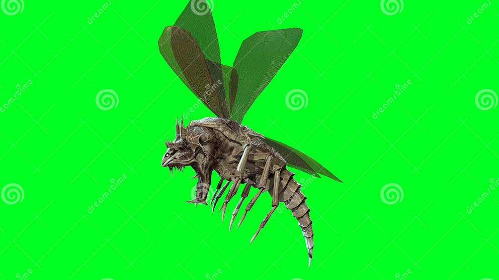 The evil bug 3d render stock illustration. Illustration of entomology ...