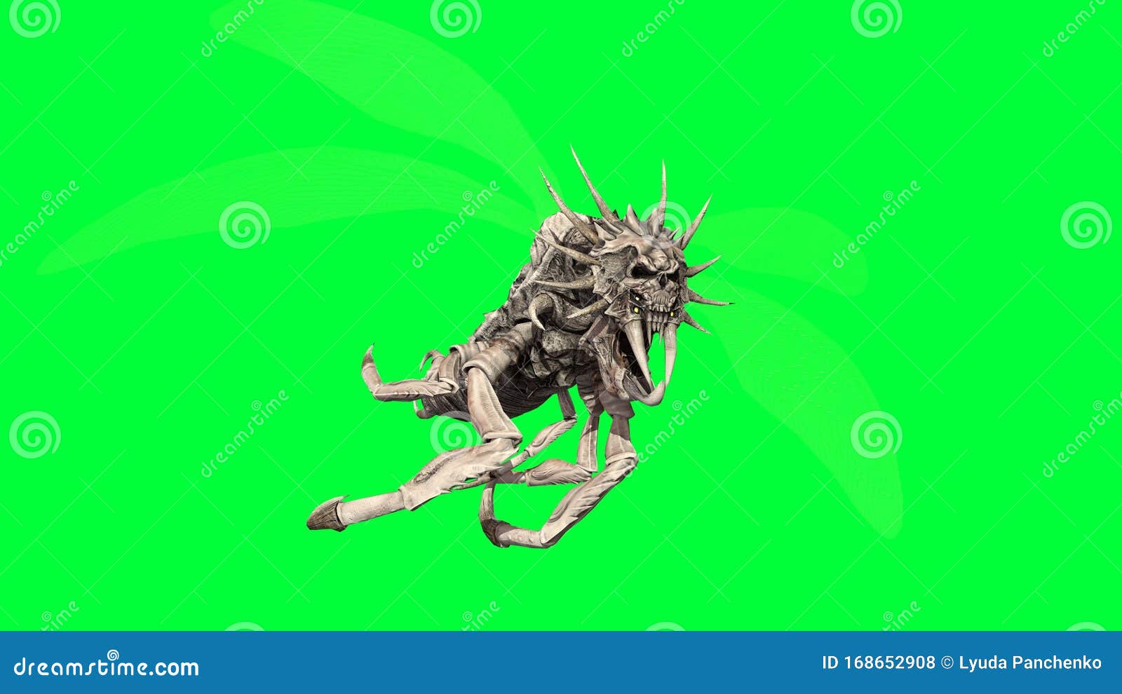 The evil bug 3d render stock illustration. Illustration of wood - 168652908