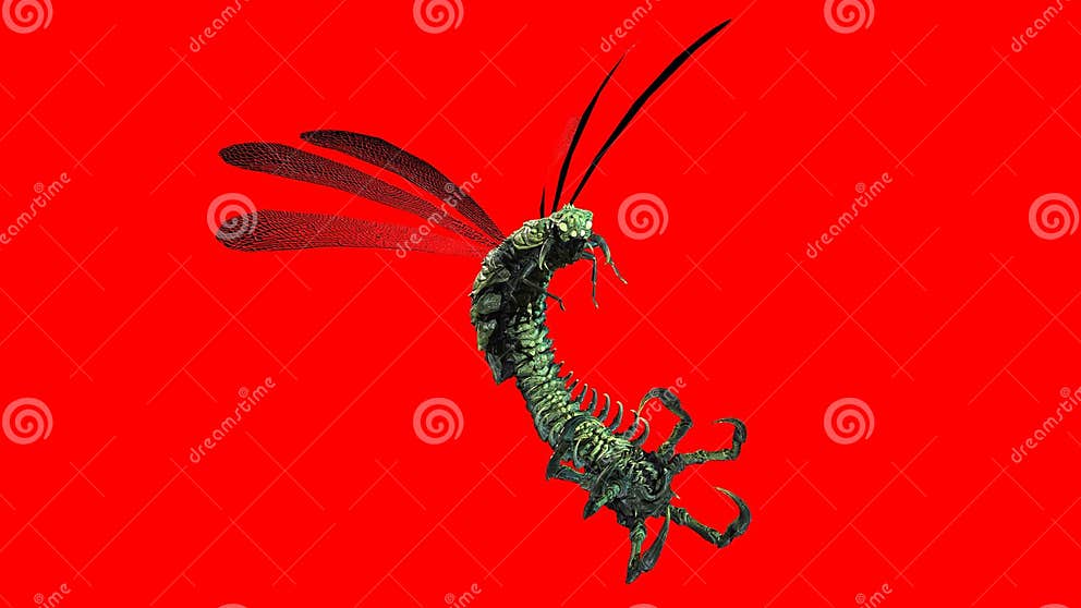 The evil bug 3d render stock illustration. Illustration of animal ...