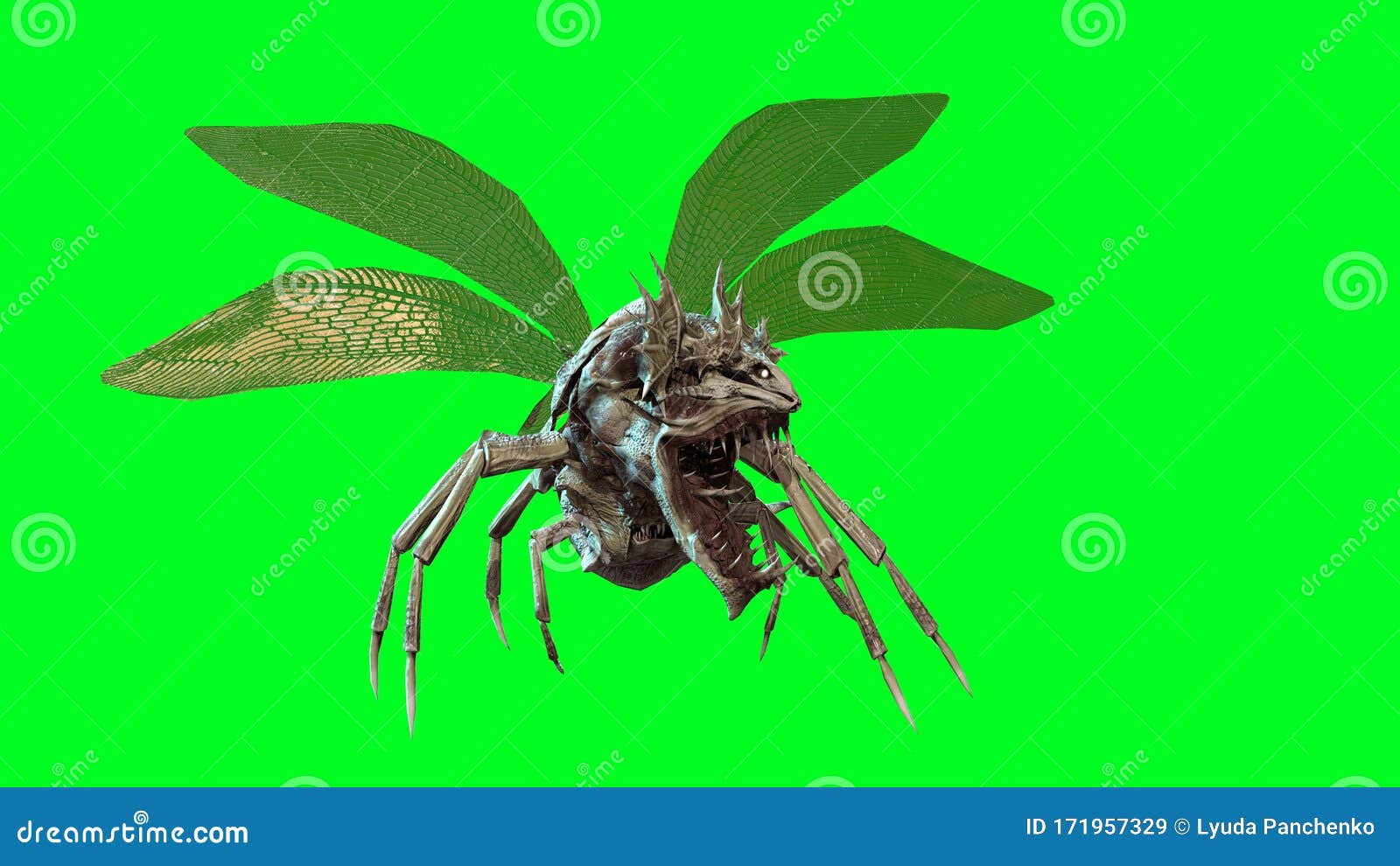 The evil bug 3d render stock illustration. Illustration of wood - 171957329