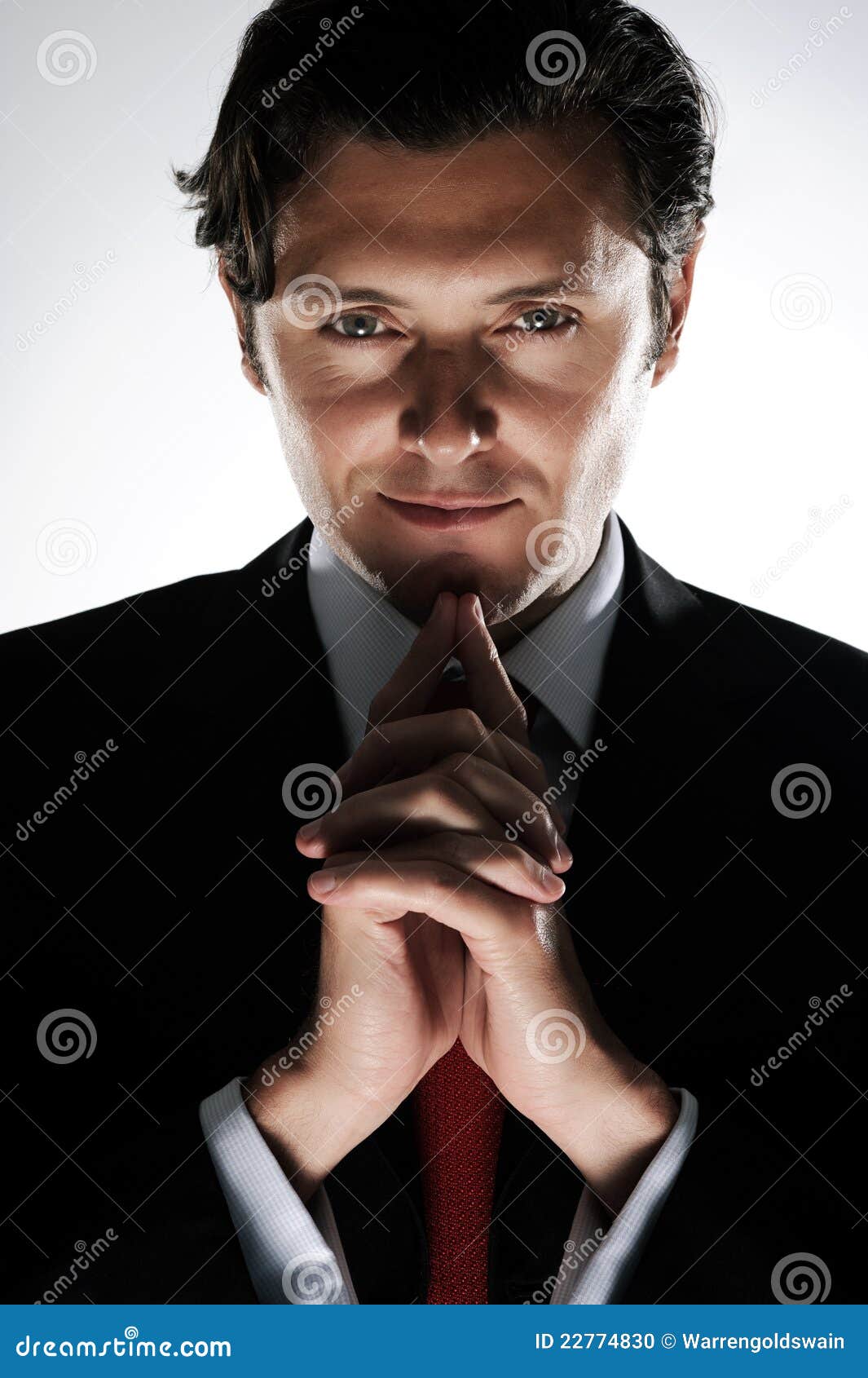 Evil business portrait stock photo. Image of dramatic - 22774830