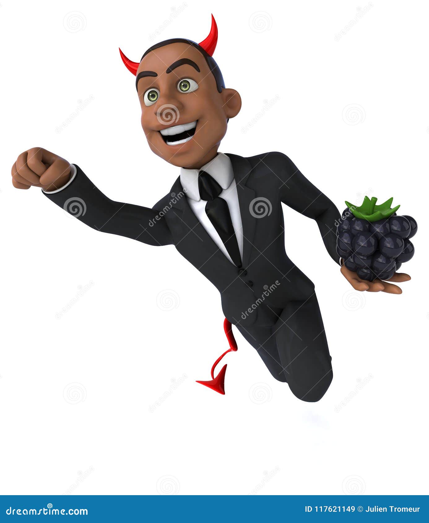 Evil businessman stock illustration. Illustration of dictate - 117621149