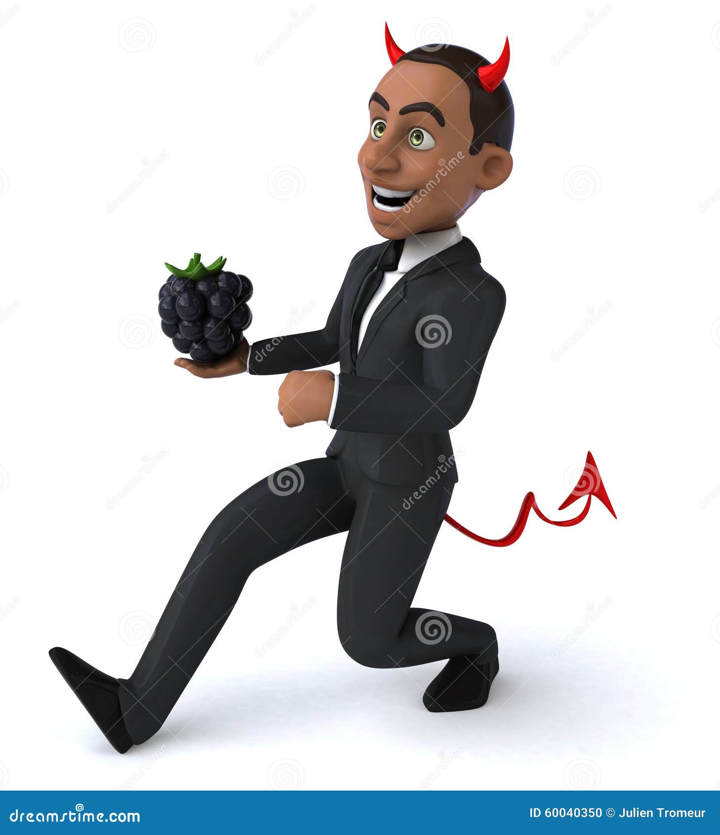 Evil businessman stock illustration. Illustration of stress - 60040350
