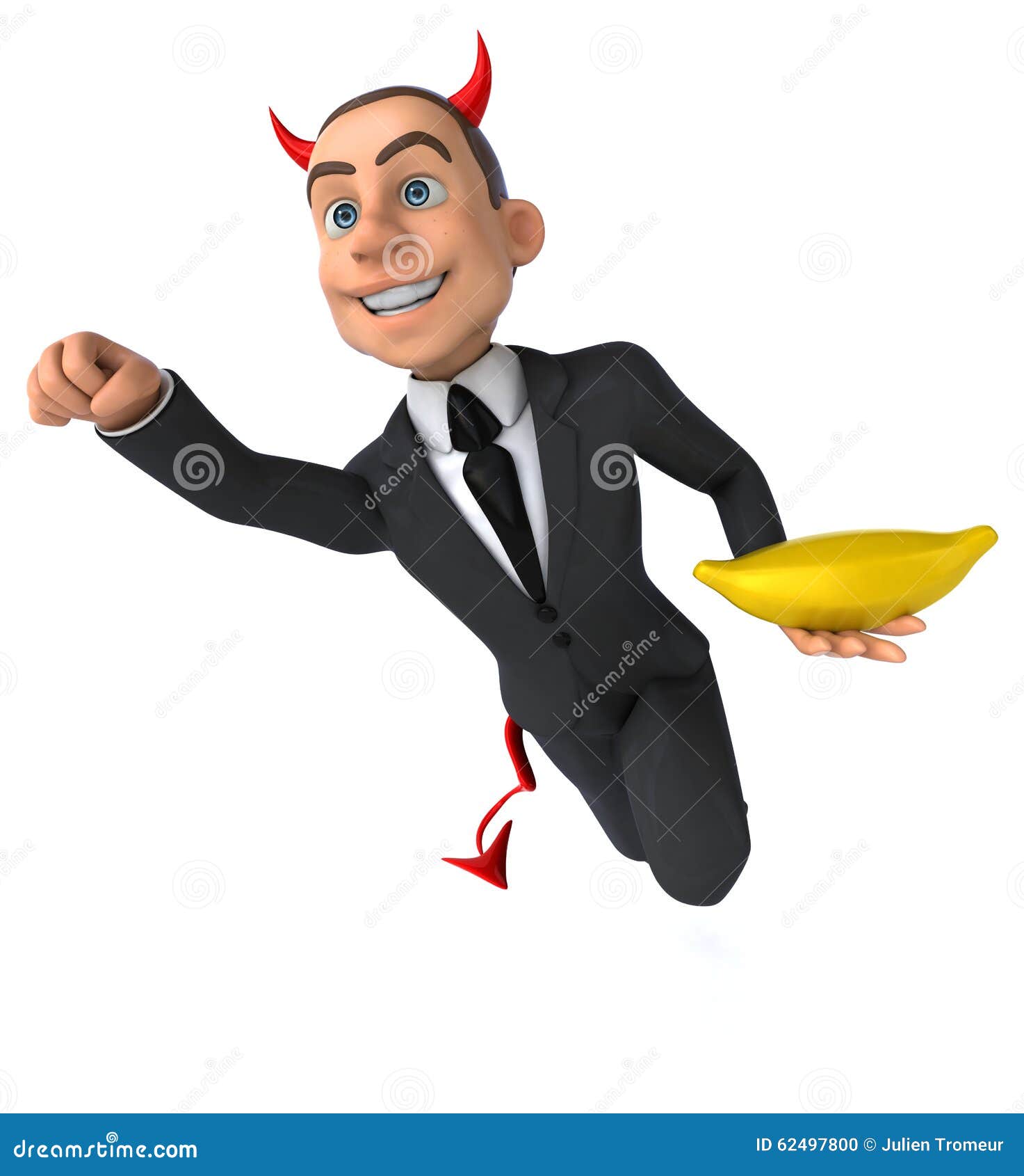 Evil businessman stock illustration. Illustration of success - 62497800