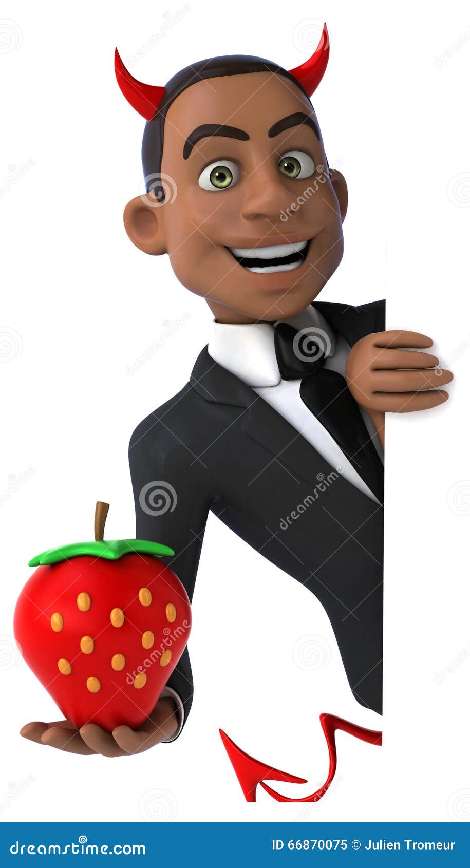 Evil businessman stock illustration. Illustration of work - 66870075