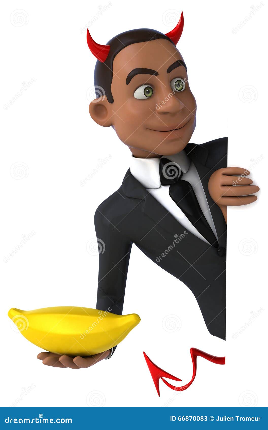 Evil businessman stock illustration. Illustration of work - 66870083