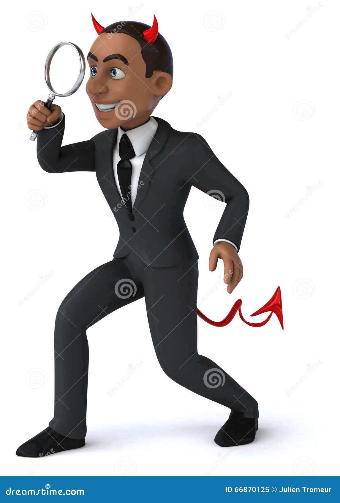 Evil businessman stock illustration. Illustration of male - 66870125