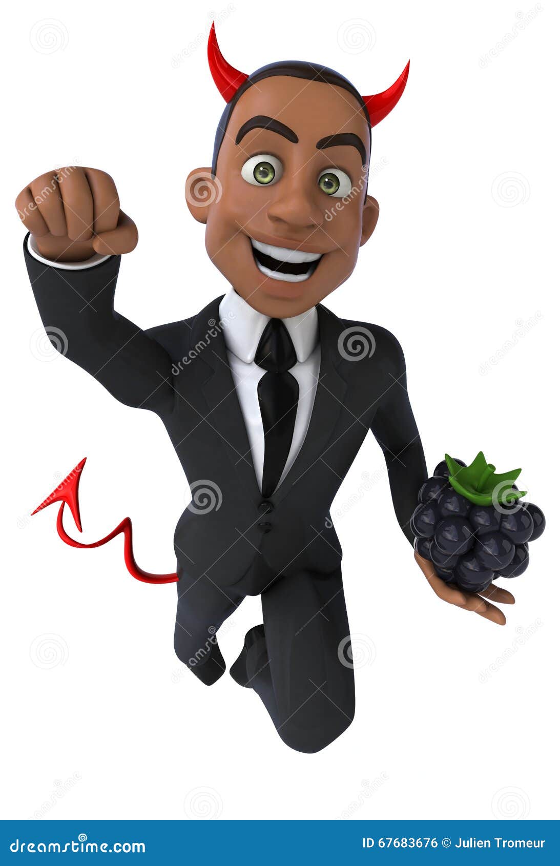 Evil businessman stock illustration. Illustration of suit - 67683676