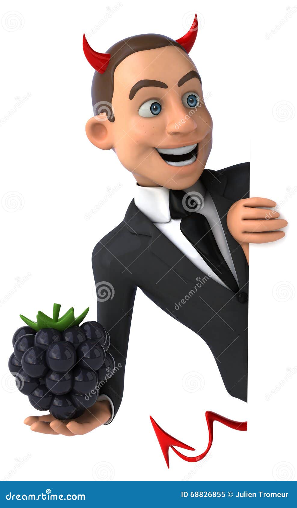Evil businessman stock illustration. Illustration of business - 68826855