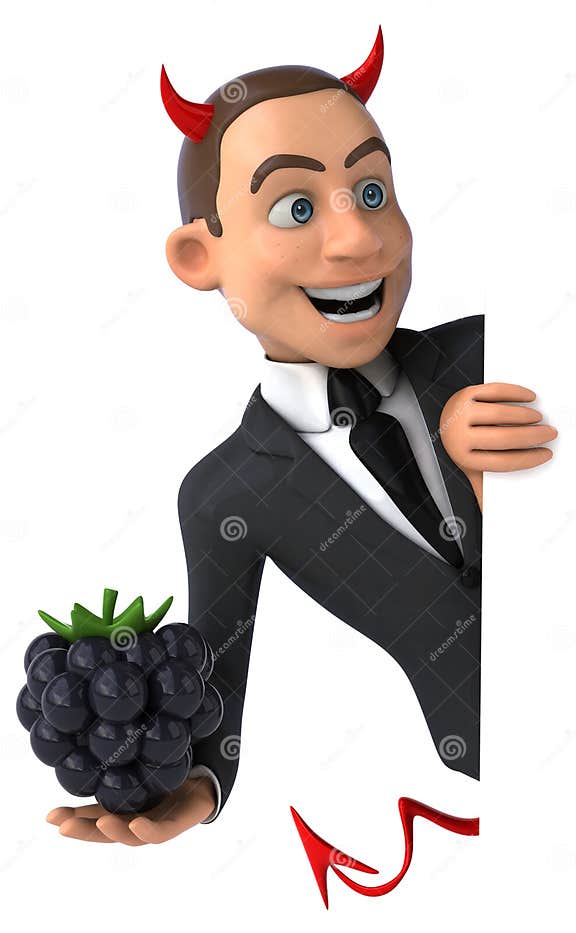 Evil businessman stock illustration. Illustration of business - 68826855