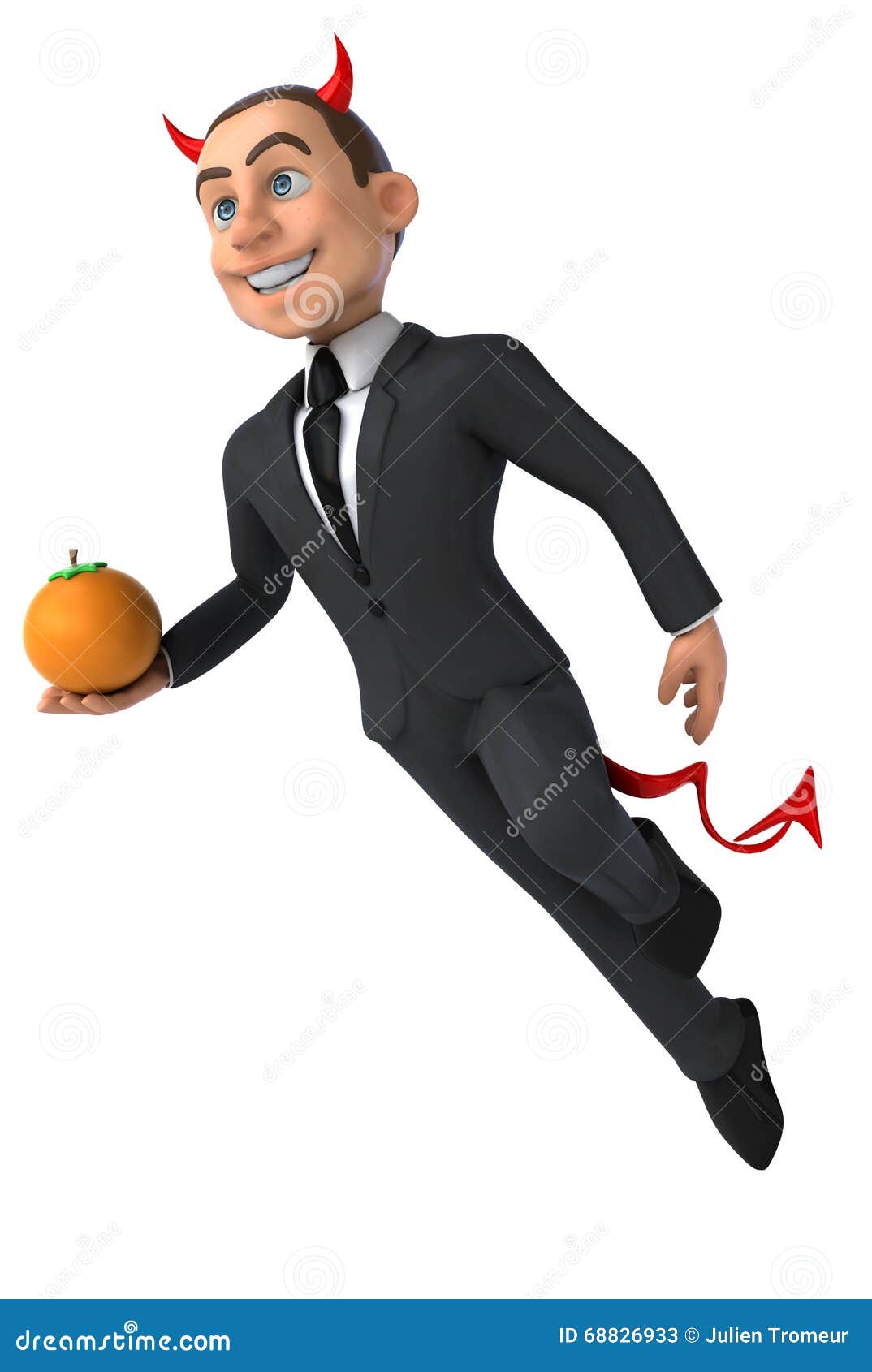 Evil businessman stock illustration. Illustration of shirt - 68826933